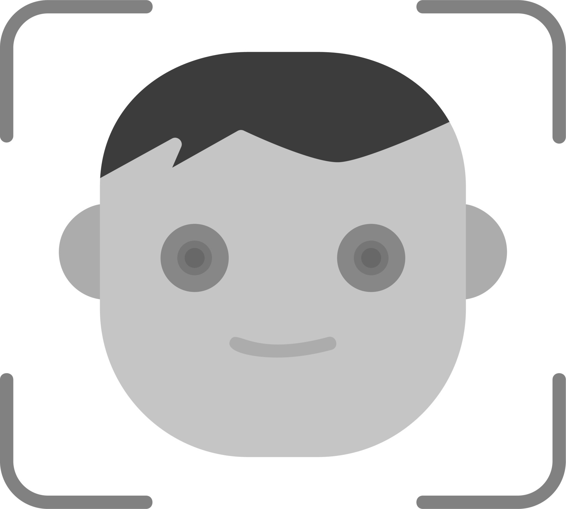 Face Id Vector Icon 20330505 Vector Art at Vecteezy Face Id Vector Icon 20330505 Vector Art at Vecteezy