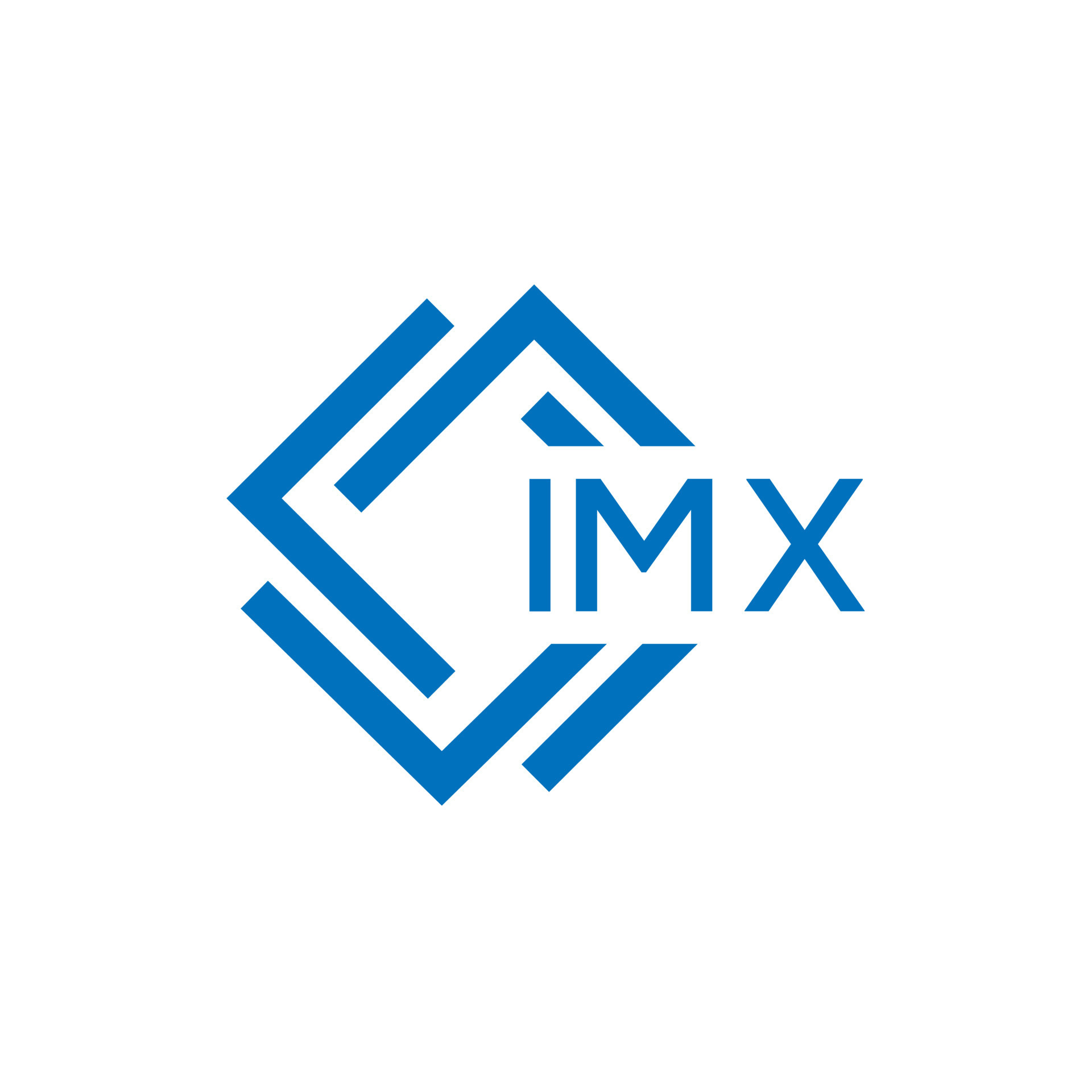 Imx Letter Logo Design On White Background Imx Creative Circle Letter Logo Concept Imx Letter