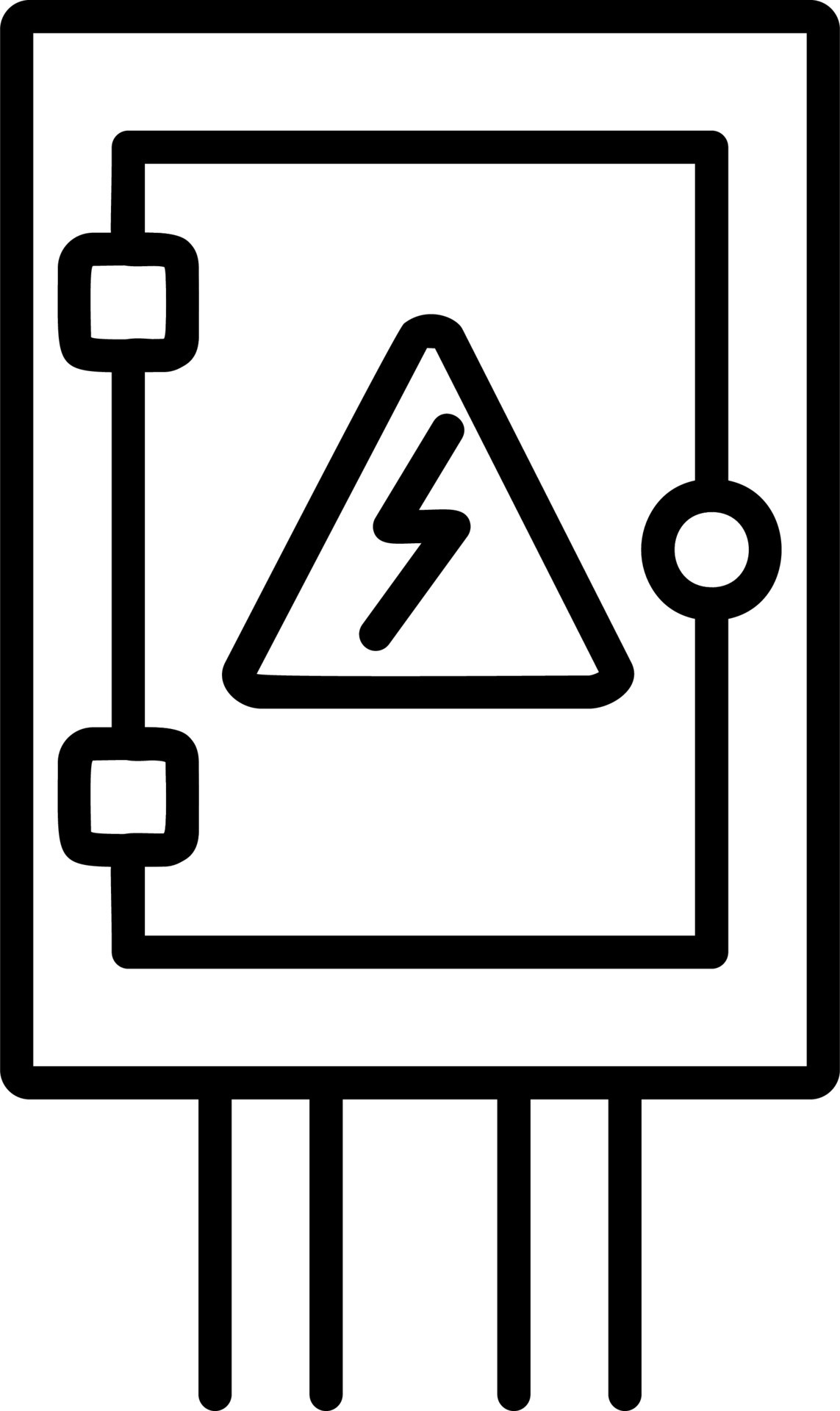 icono de vector de panel eléctrico 20331369 Vector en Vecteezy