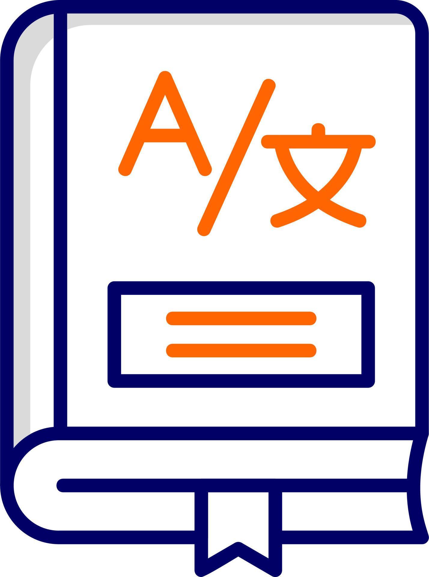 Dictionary Vector Icon 20333615 Vector Art at Vecteezy