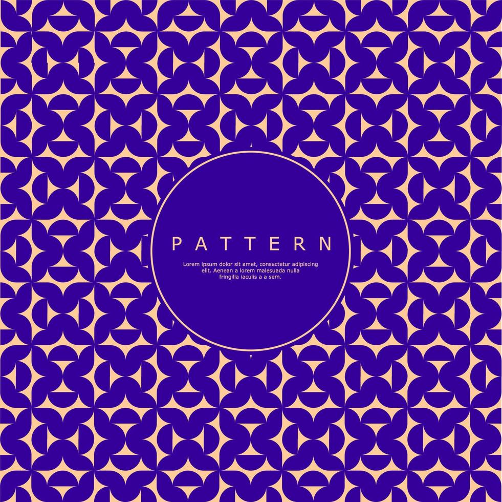 Luxury Purple Abstract Circle Seamless Pattern Geometric Half Circle Pattern Vector 20335432