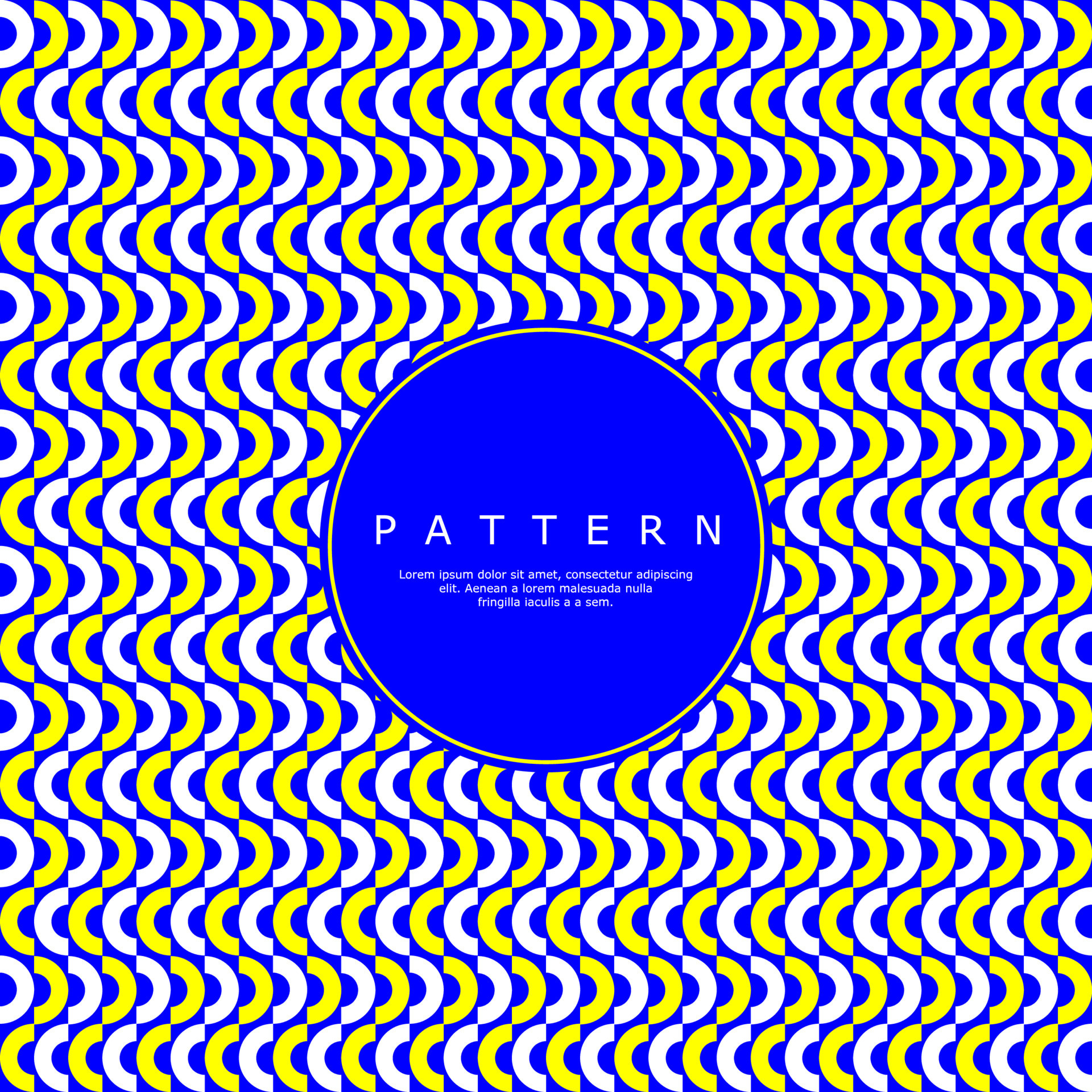 Colorful Half Circle Abstract Seamless Pattern Design 20335434 Vector