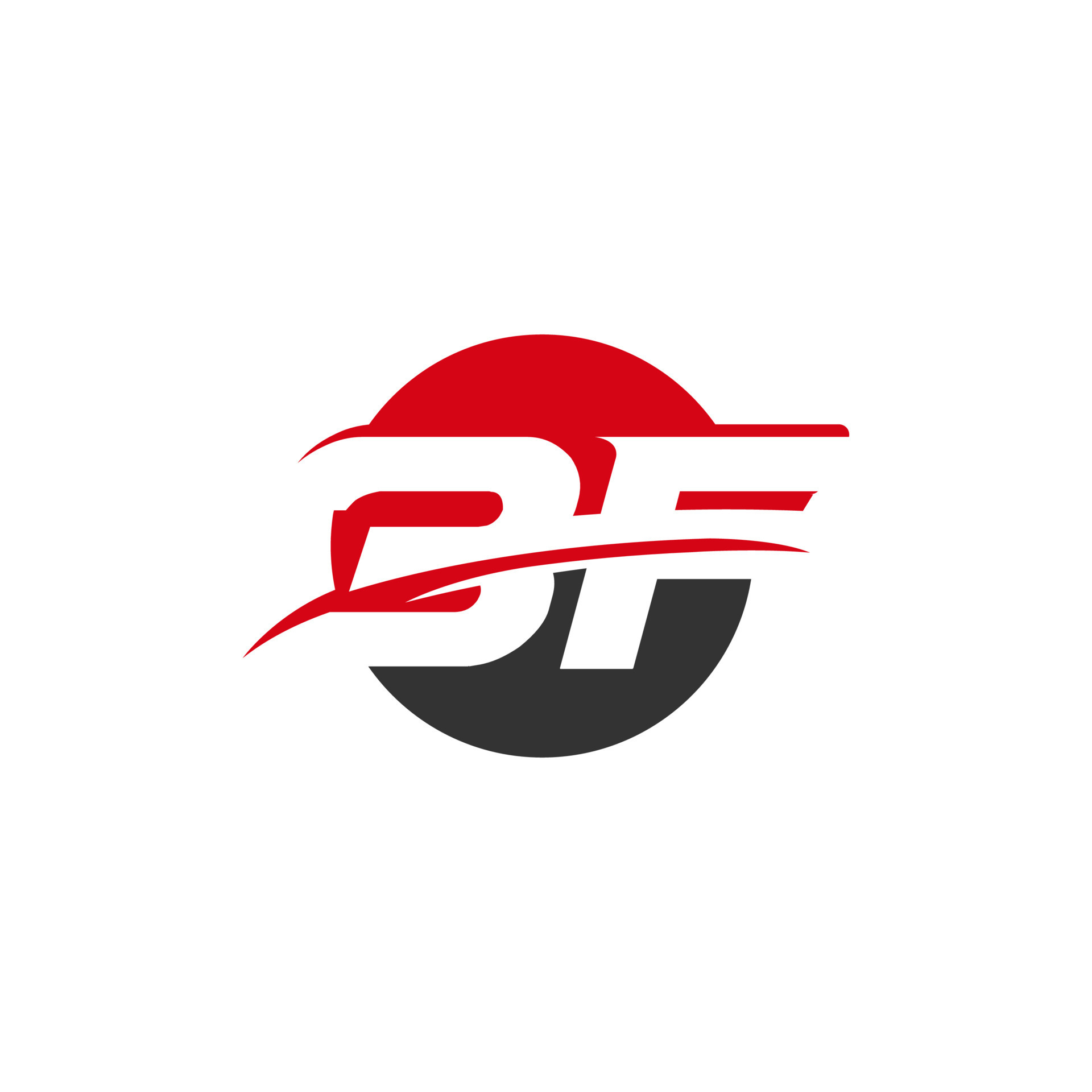 Alphabet letters Initials Monogram logo F3,3f, initial letter logo 3F ...