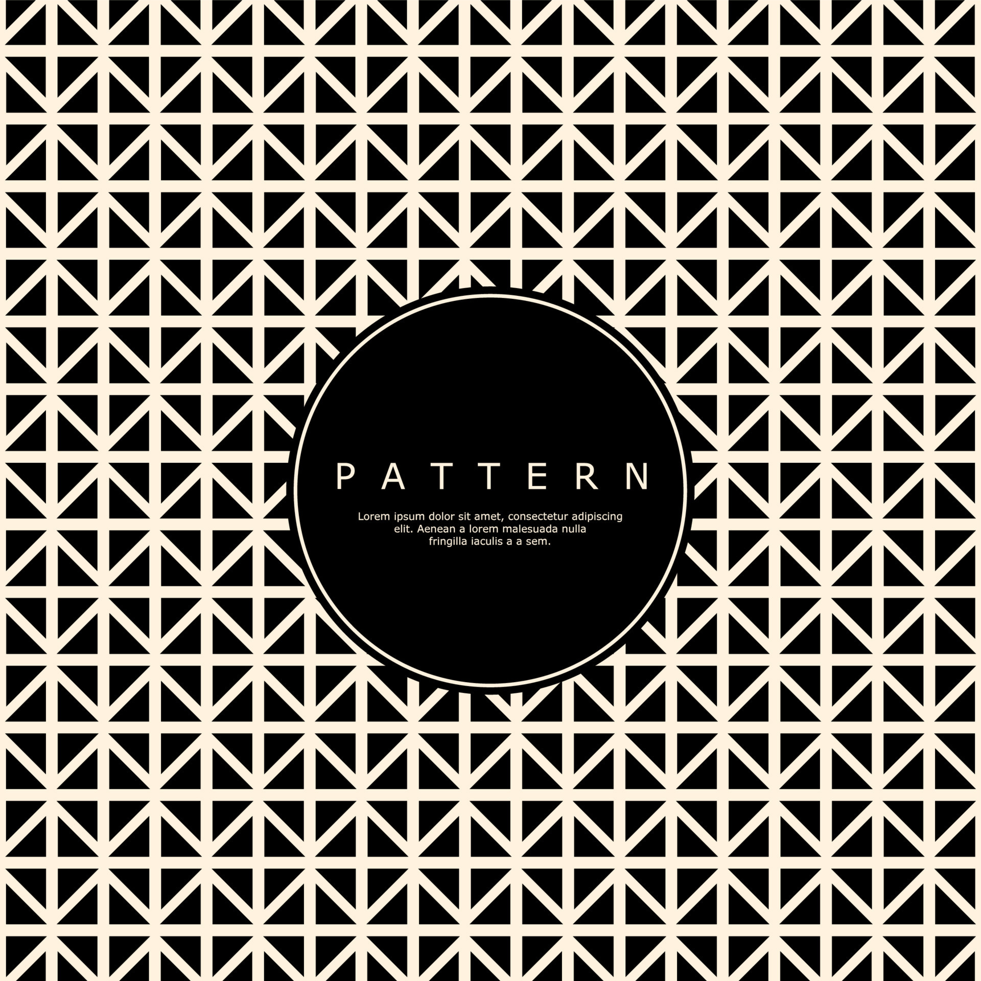 Modern geometric triangle box abstract pattern design. Luxury geometric pattern 20335581 Vector ...