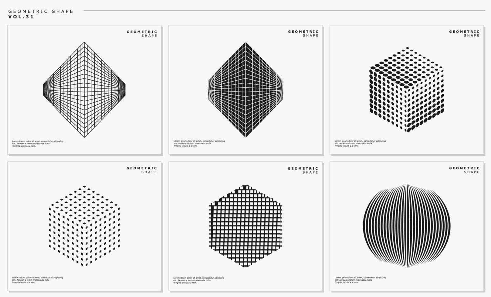 Modern digital line grid pixel abstract logo design template. Dynamic ...
