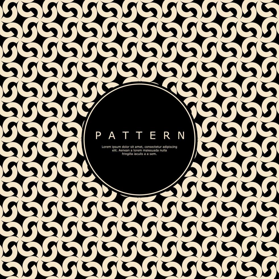 Geometric line circle abstract pattern. Modern abstract pattern design ...