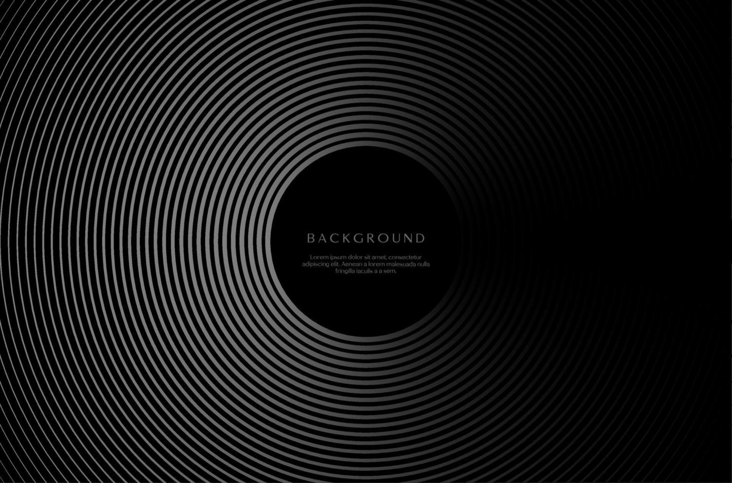 Gradient Blend Line Circle Abstract Background Monochrome Lines Round