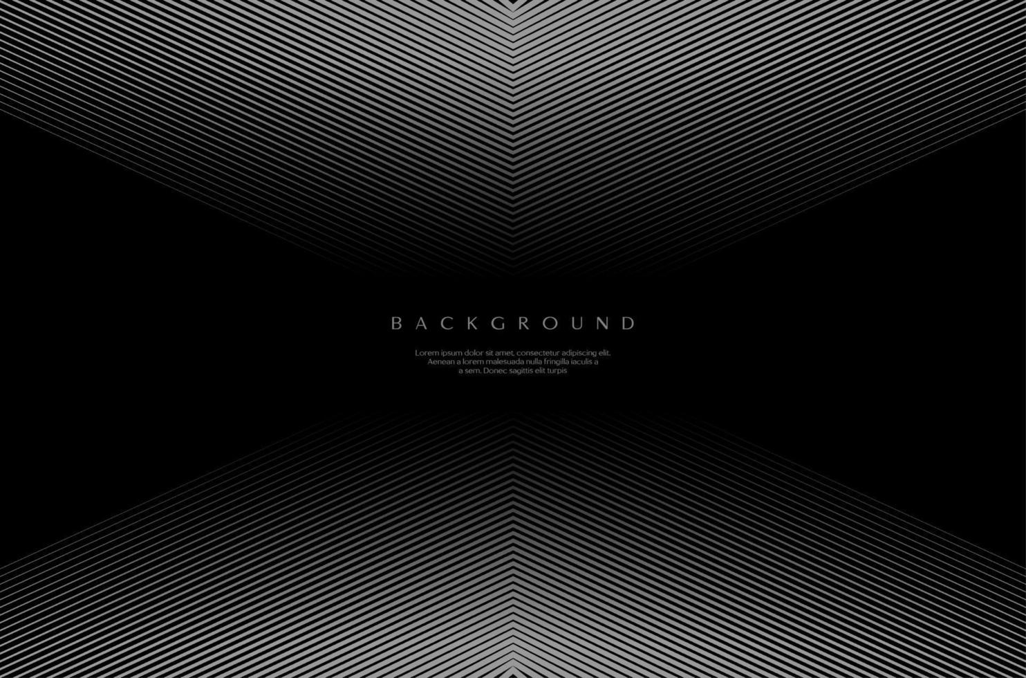 Modern grayscale striped lines abstract background. Technology blend ...