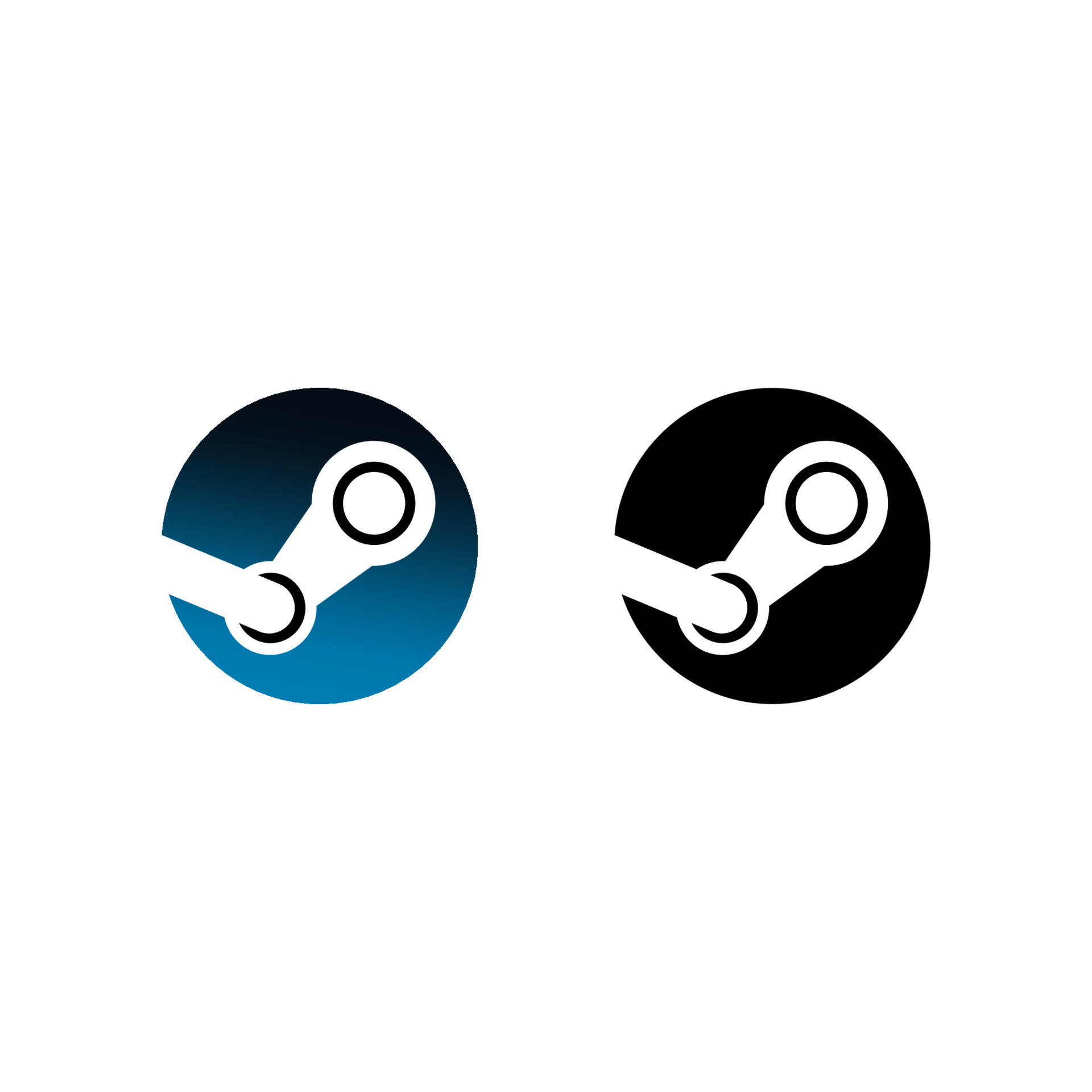 Steam Logo Vector Steam Icon Free Vector 20336297 Vector Art At Vecteezy