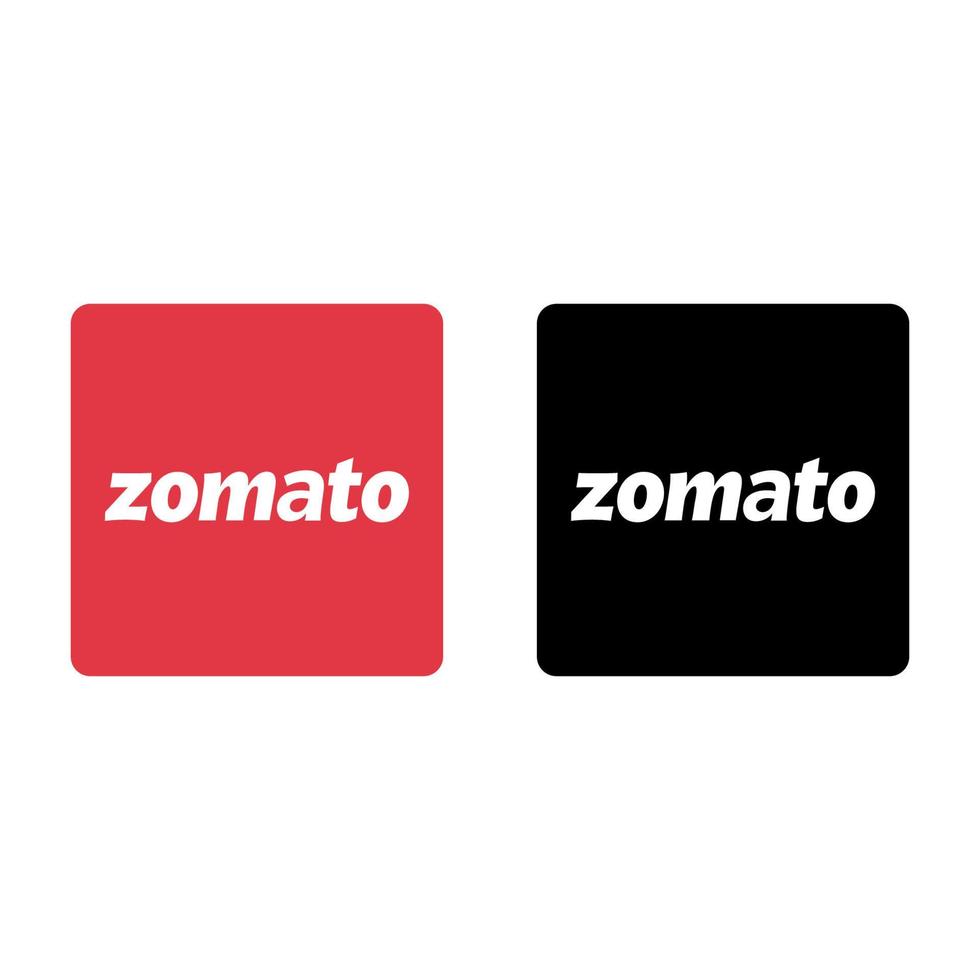 Zomato logo vector, Zomato icon free vector 20336400 Vector Art at Vecteezy