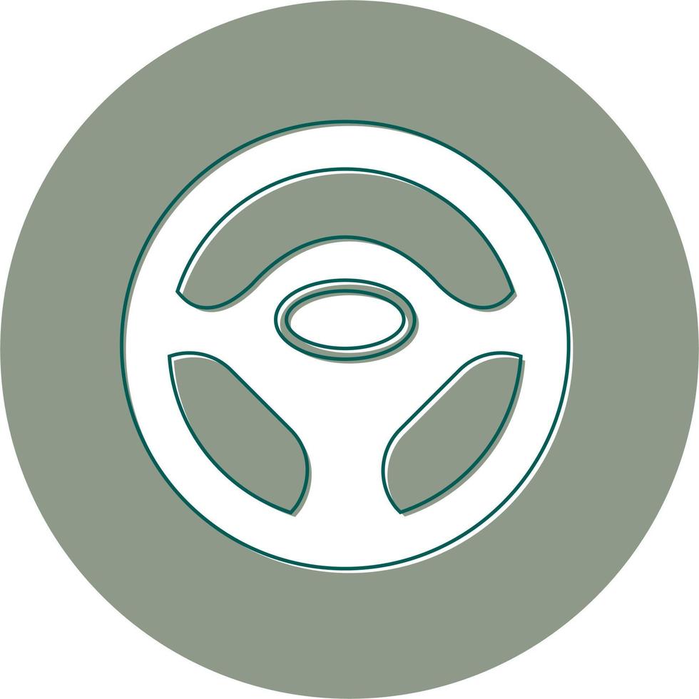 Steering Wheel Vector Icon 20339513 Vector Art at Vecteezy