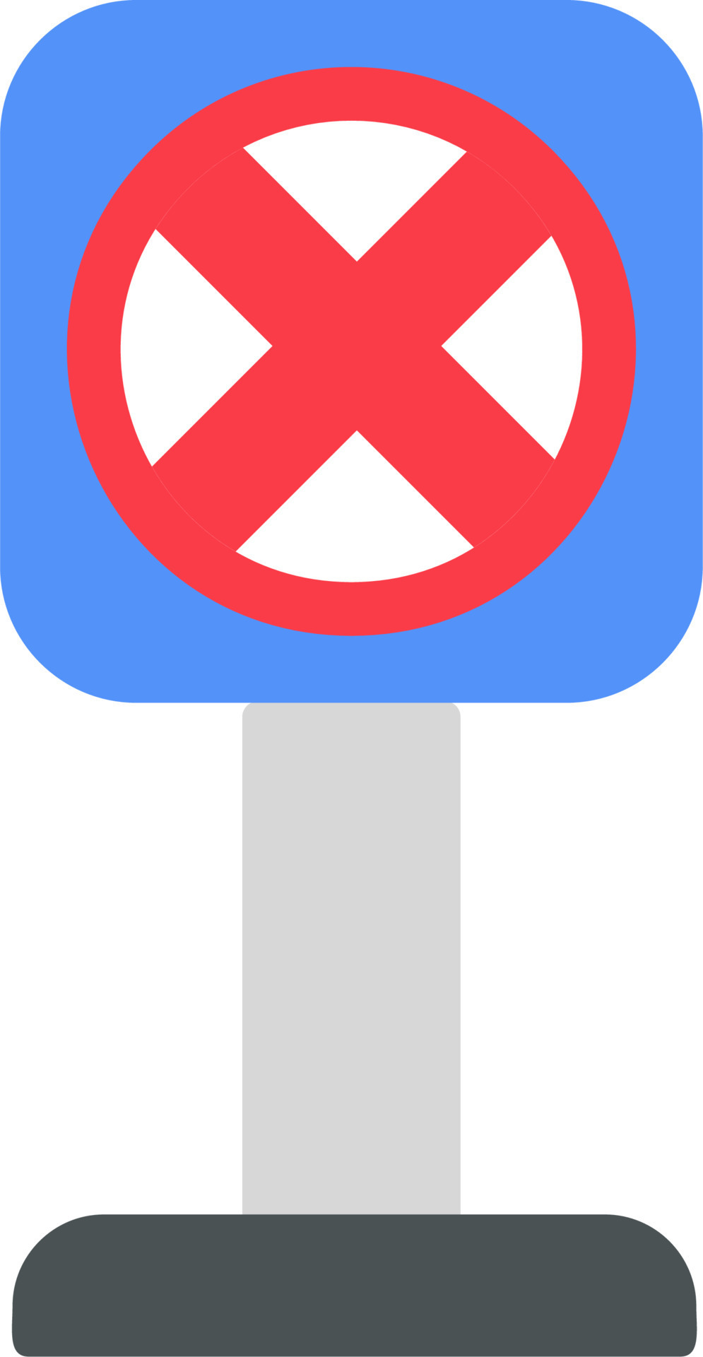 No Stopping Vector Icon 20348914 Vector Art at Vecteezy