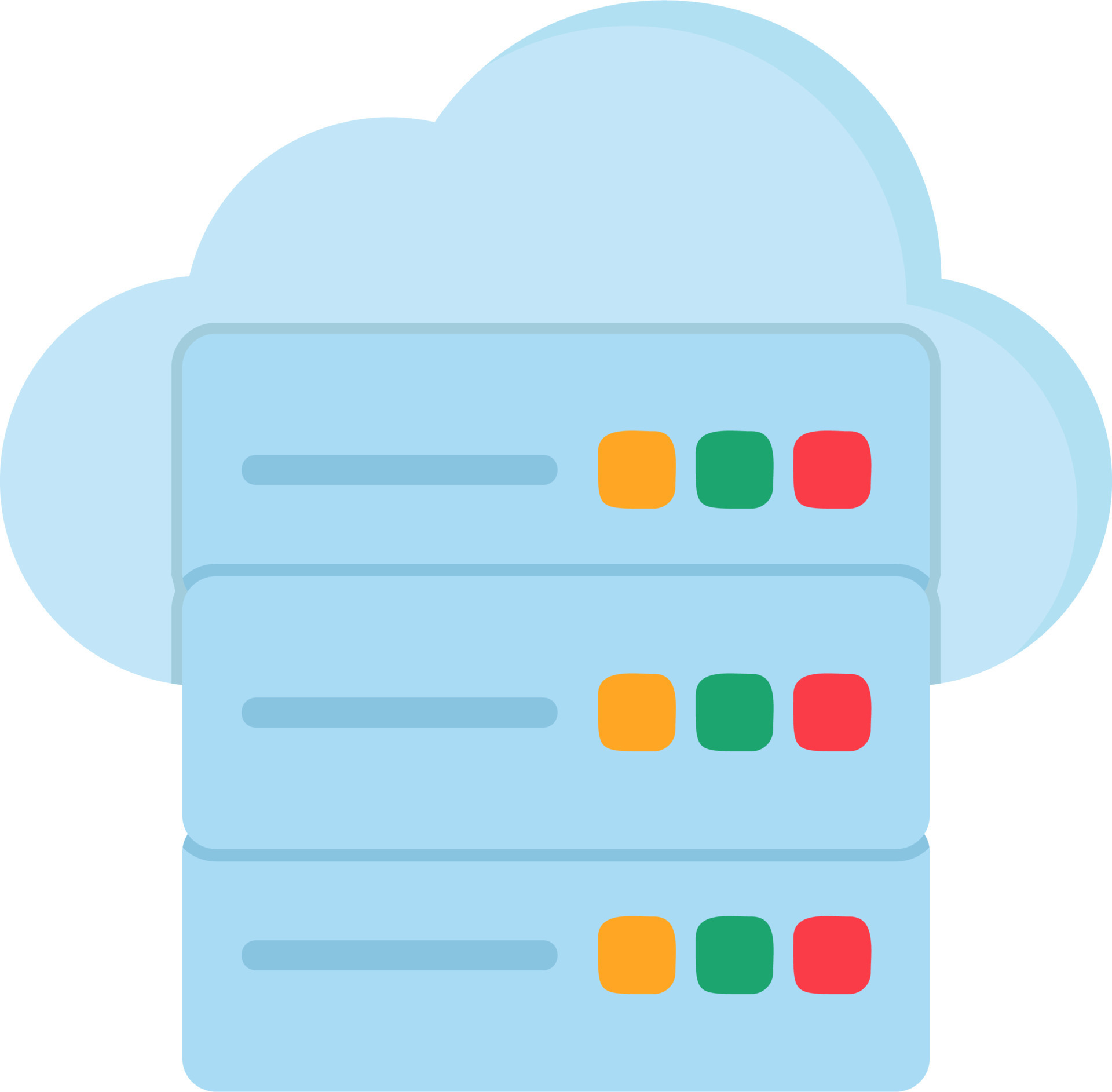 Cloud Server Vector Icon 20348939 Vector Art at Vecteezy