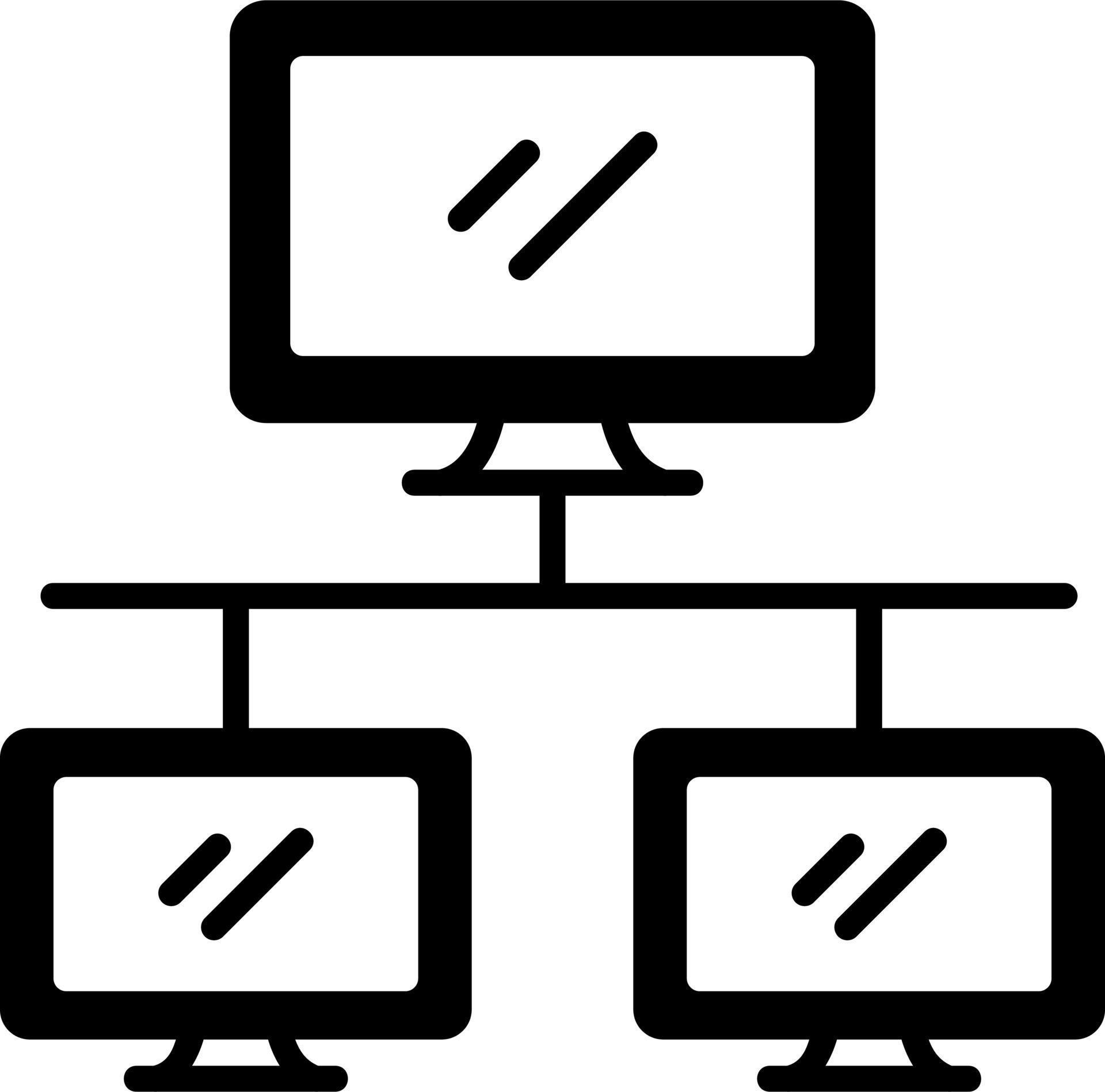 Computer Networks Vector Icon 20349961 Vector Art at Vecteezy
