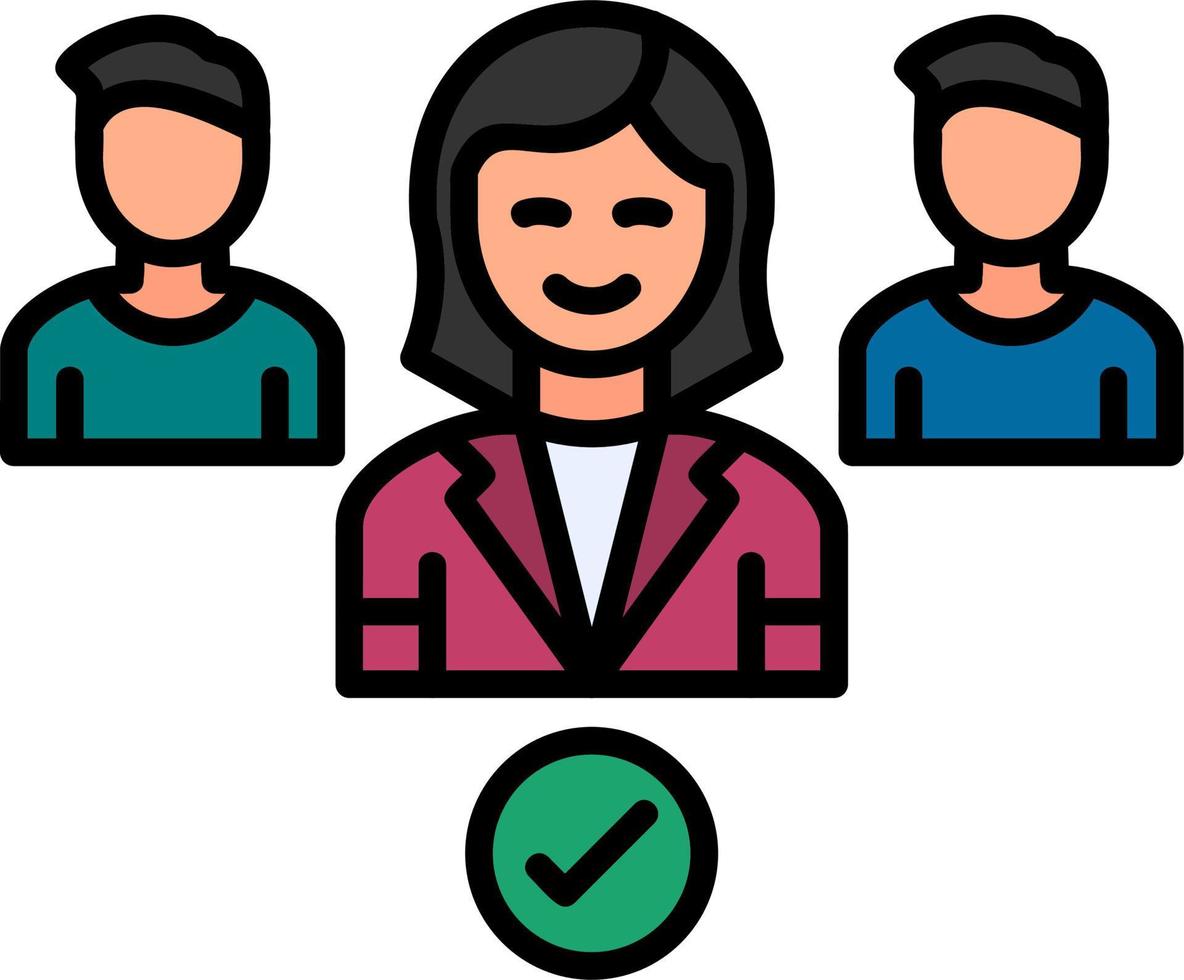 Icono De Vector De Candidatos 20350409 Vector En Vecteezy