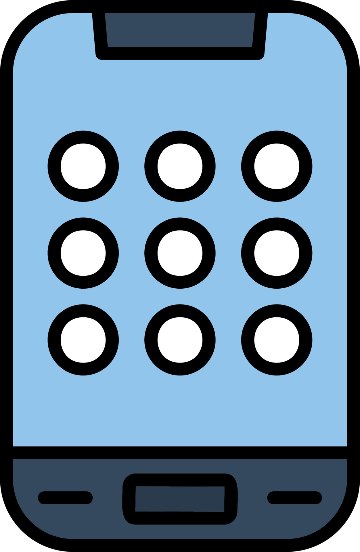 Keypad Vector Icon 20350634 Vector Art At Vecteezy