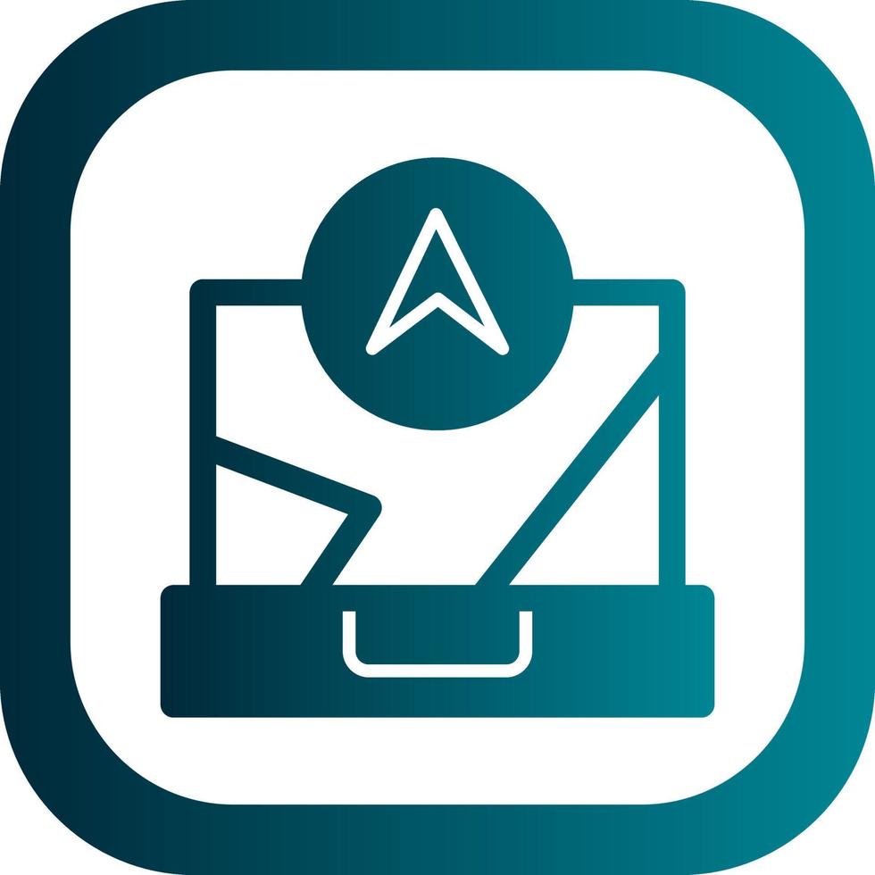 Gps Navigation Vector Icon Design 20352583 Vector Art At Vecteezy