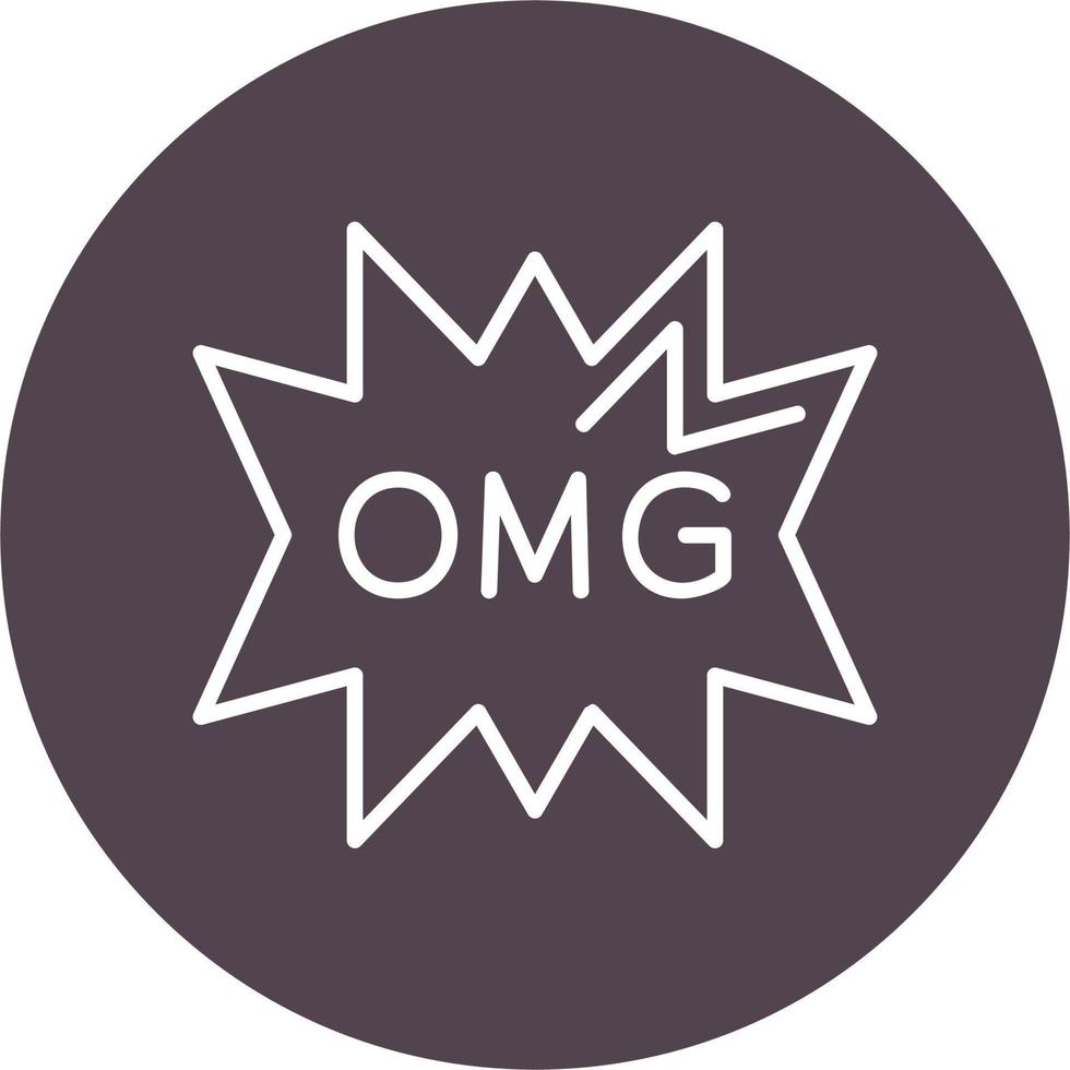 Omg Vector Icon 20353955 Vector Art at Vecteezy