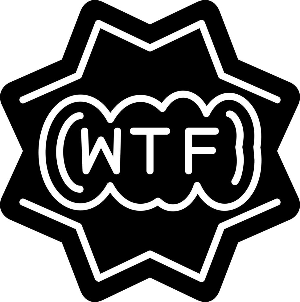 Wtf Vector Icon 20355770 Vector Art at Vecteezy