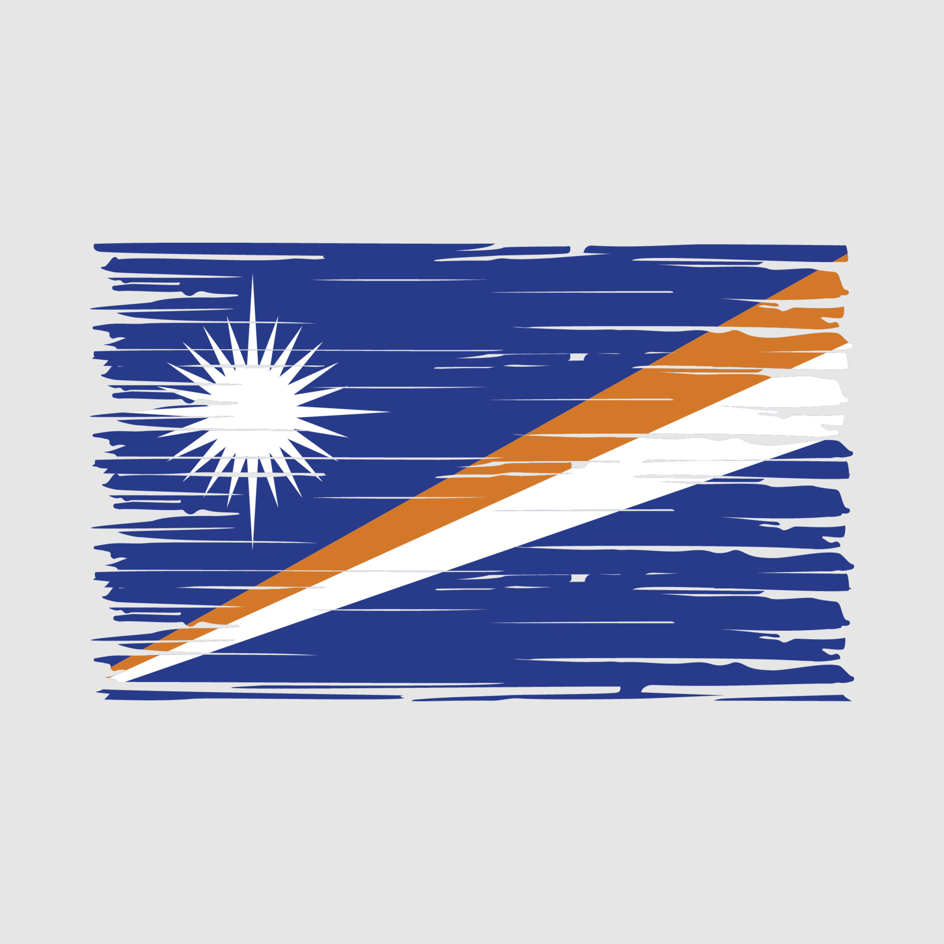 Marshall Islands Flag Brush Vector 20355924 Vector Art at Vecteezy