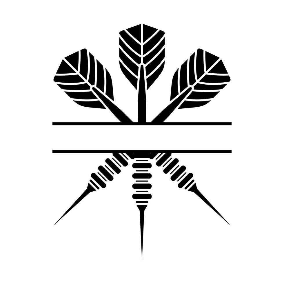 Darts icon vector. Dart illustration sign. Accuracy symbol. Sharpshooting logo. 20361191 Vector ...