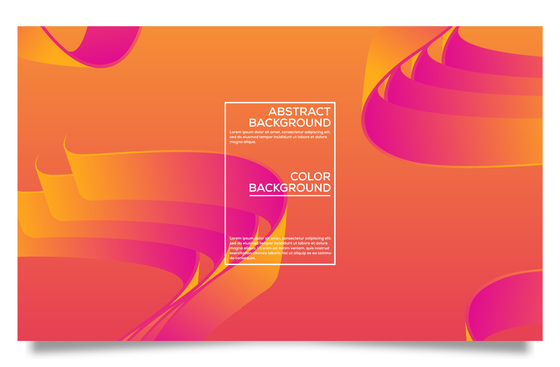 Premium Vector Gradient Abstract Background Template 20362550 Vector ...