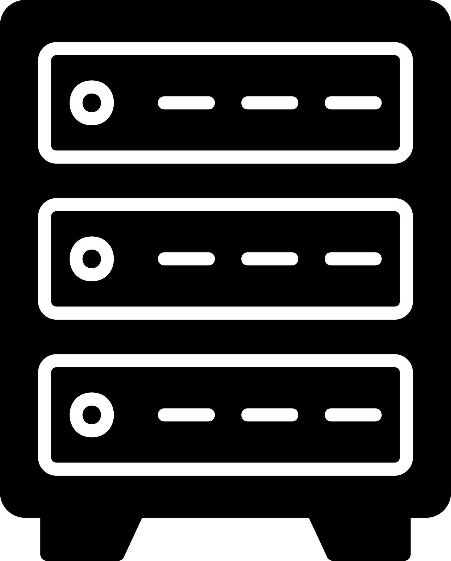 Servers Vector Icon 20363051 Vector Art at Vecteezy