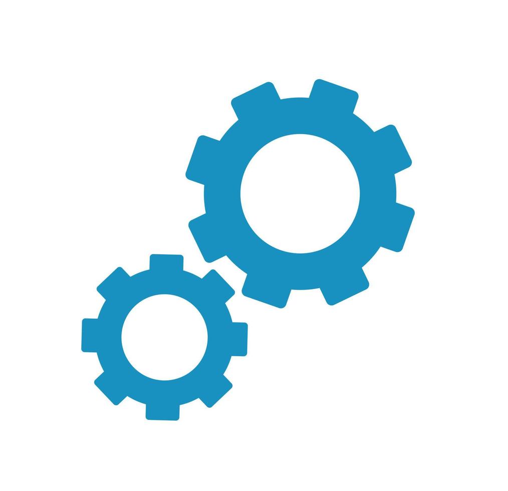 cogwheel cartoon icon isolated vector illustration 20364141 Vector Art ...