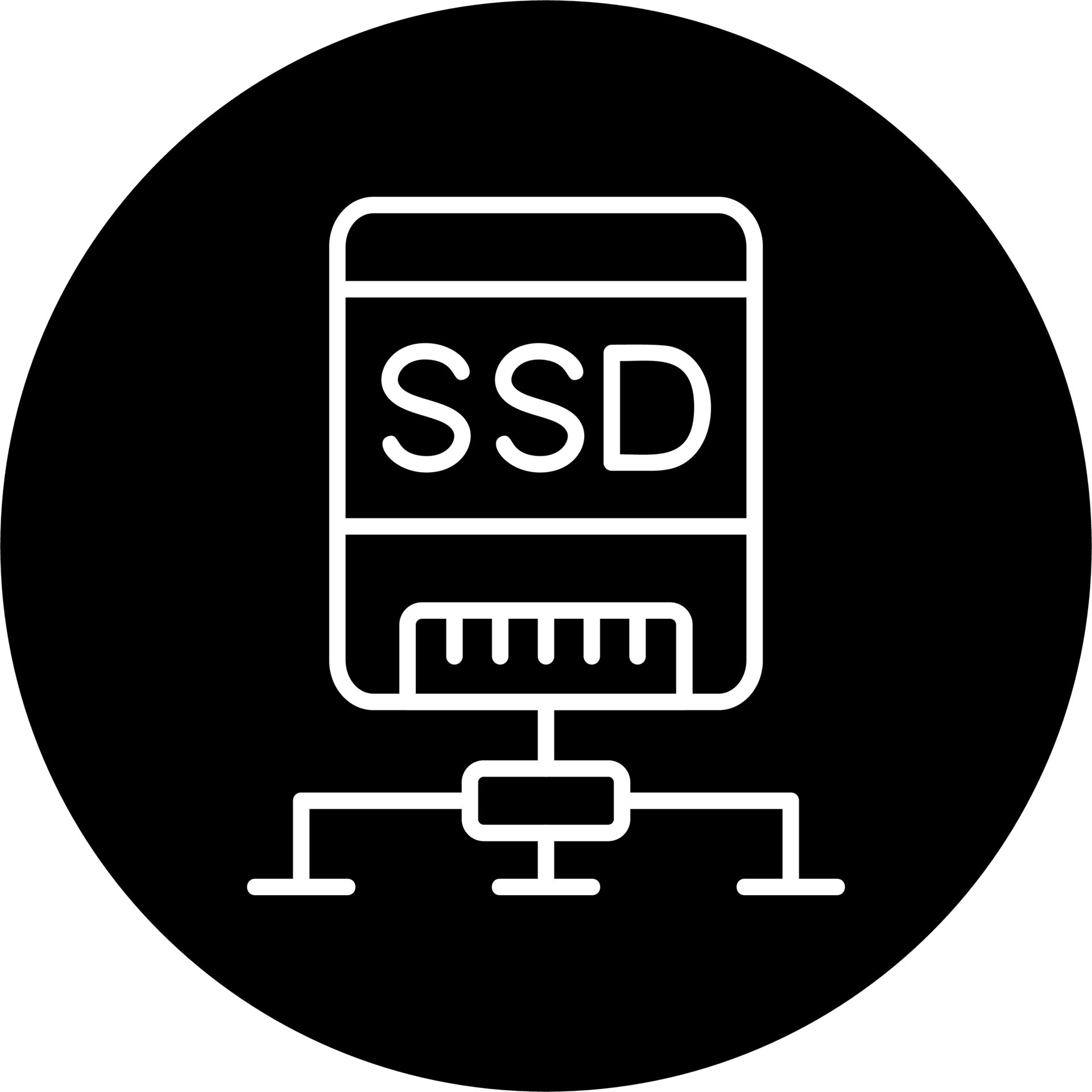 Ssd Disk Vector Icon 20365996 Vector Art at Vecteezy