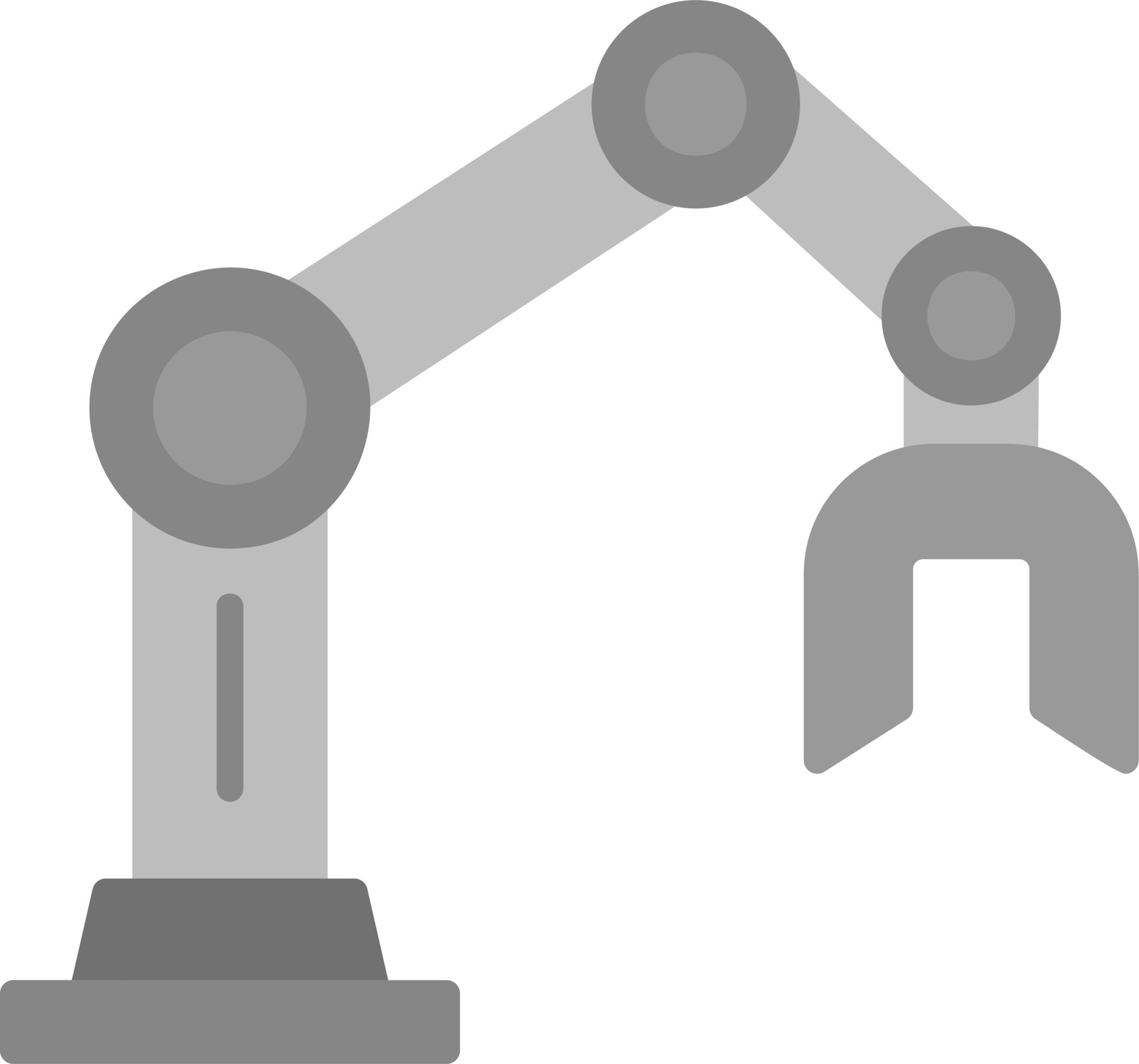 Robot Arm Vector Icon 20366297 Vector Art At Vecteezy