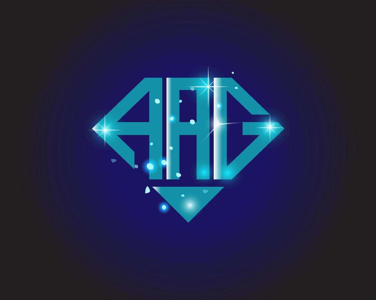 Aag Letter Logo Creative Design Aag Unique Design 20367737 Vector Art At Vecteezy
