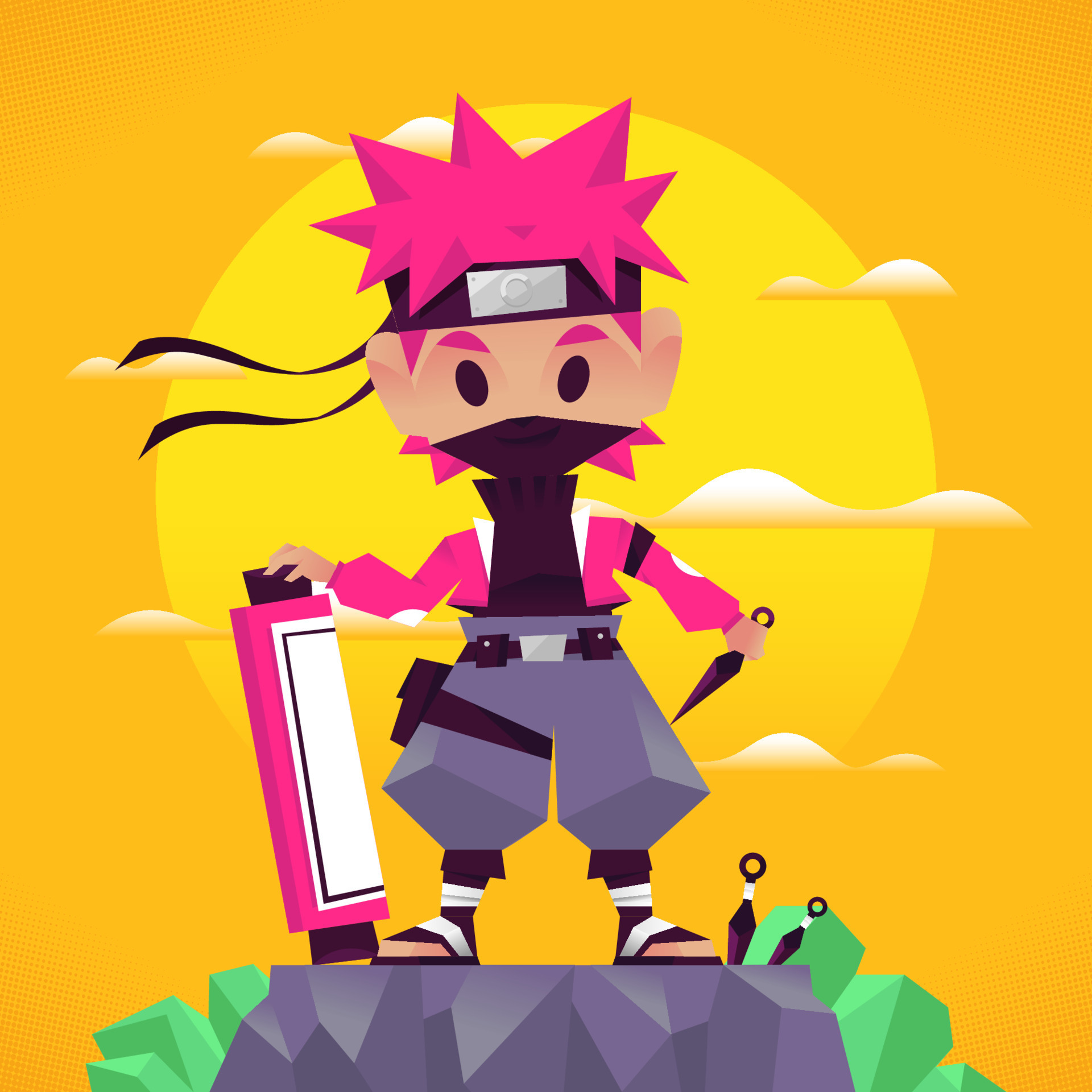 Anime Ninja Guy