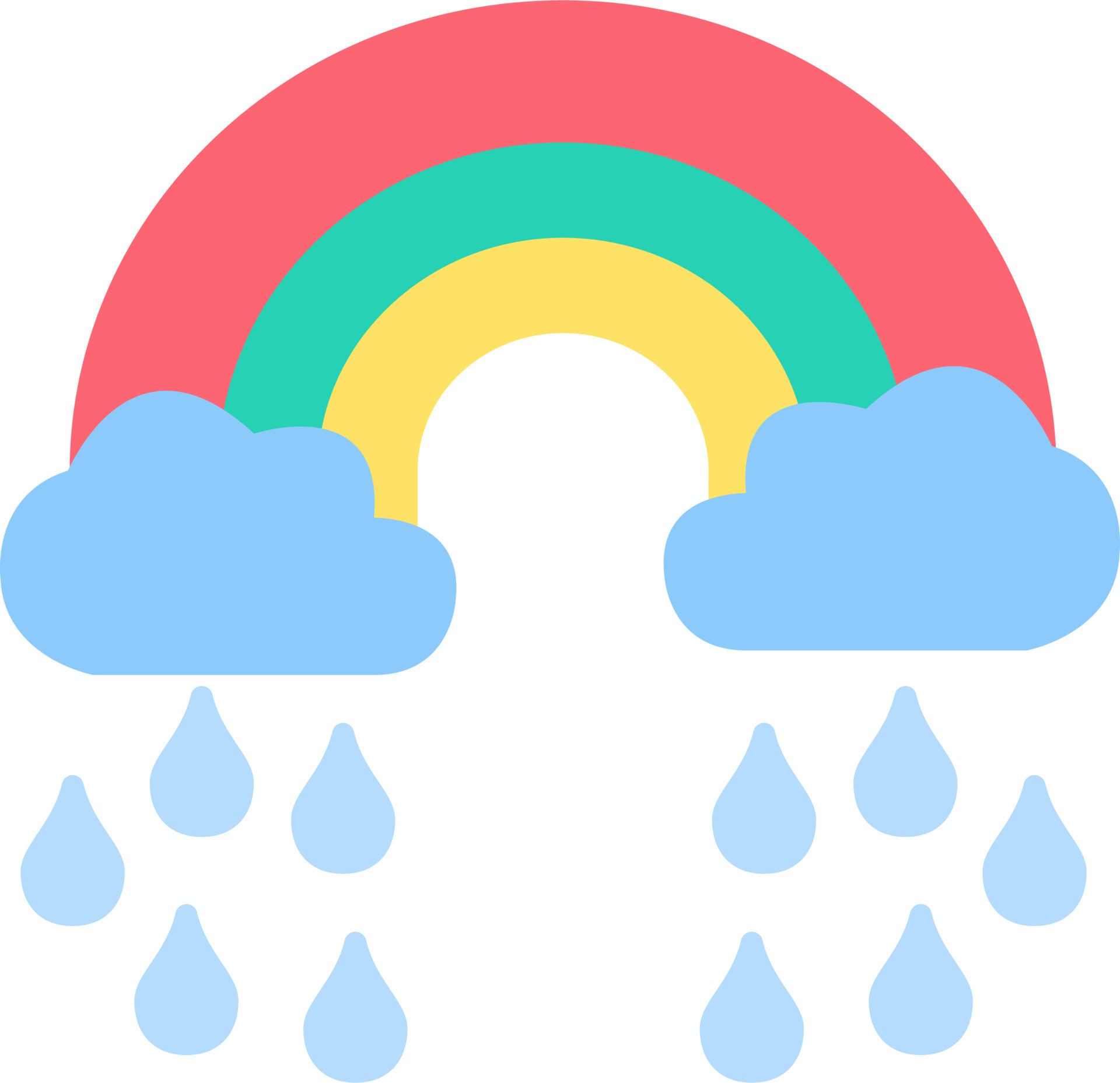 Rainbow Vector Icon 20369033 Vector Art at Vecteezy