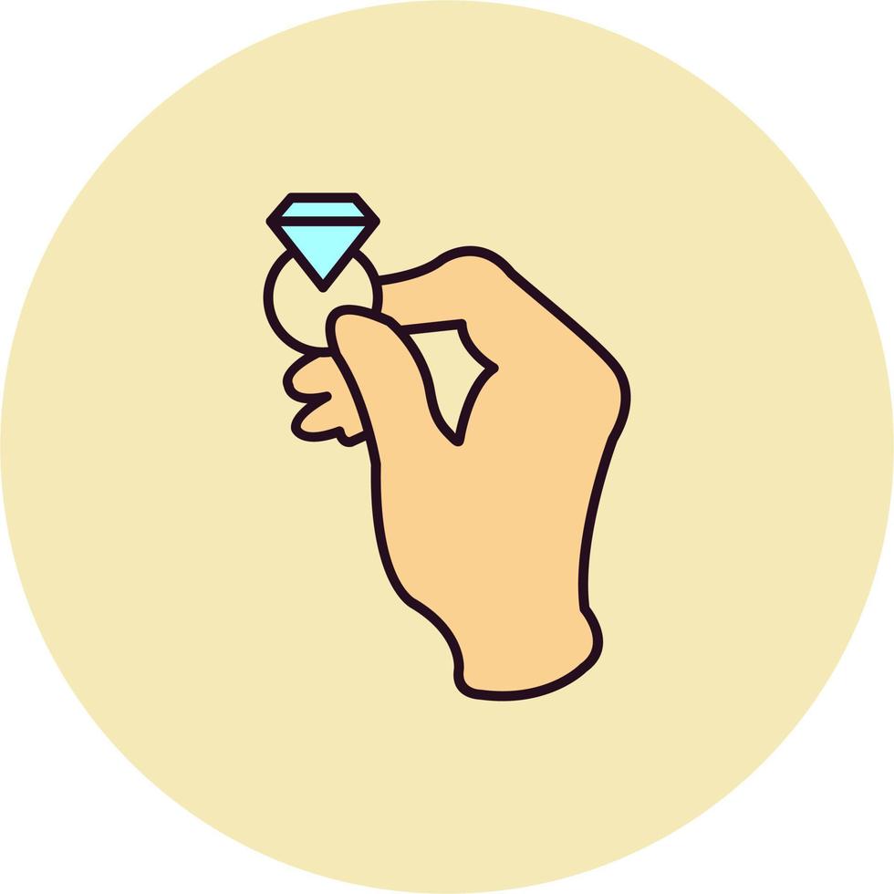 Magic ring Vector Icon 20369041 Vector Art at Vecteezy