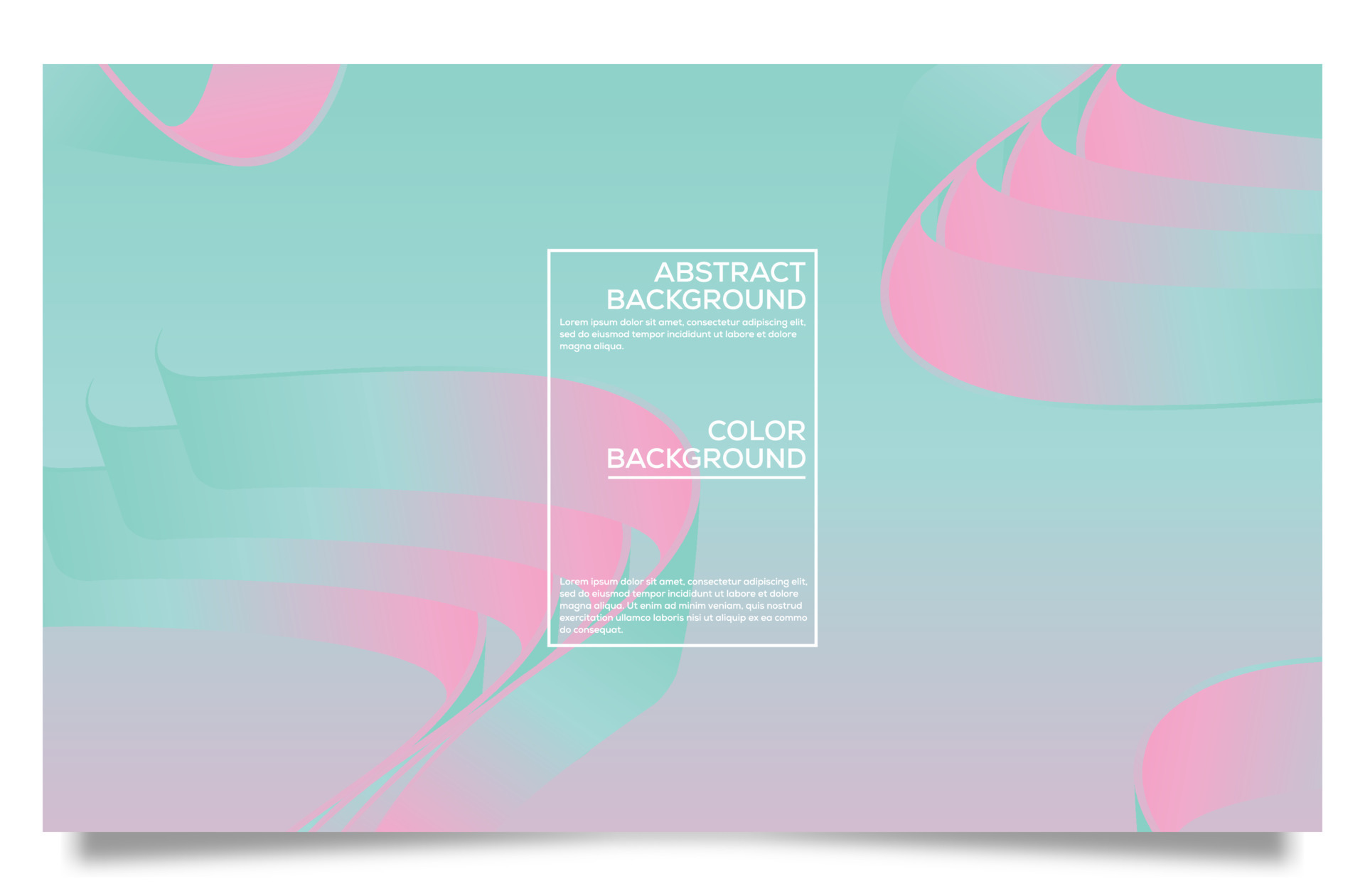 Premium Vector Gradient Abstract Background Template 20373467 Vector ...