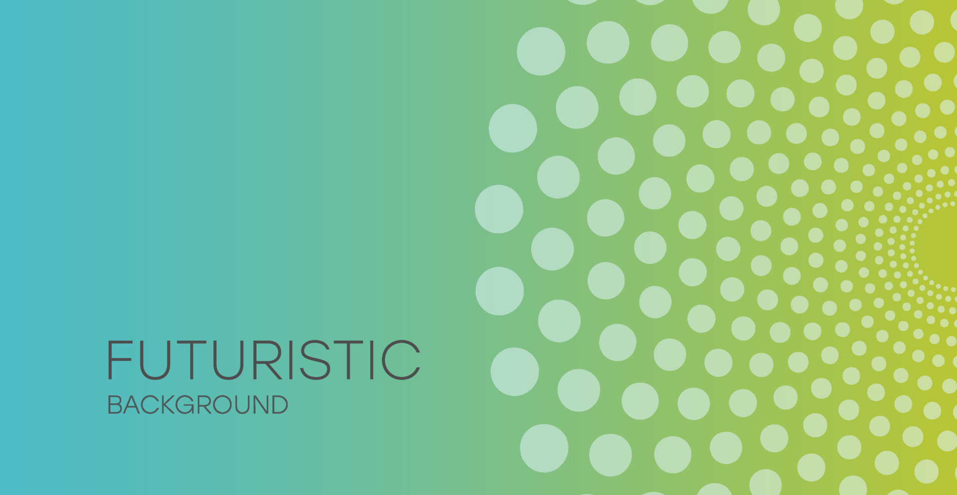 Halftone Gradient Background Horizontal Geometric Pattern Vector