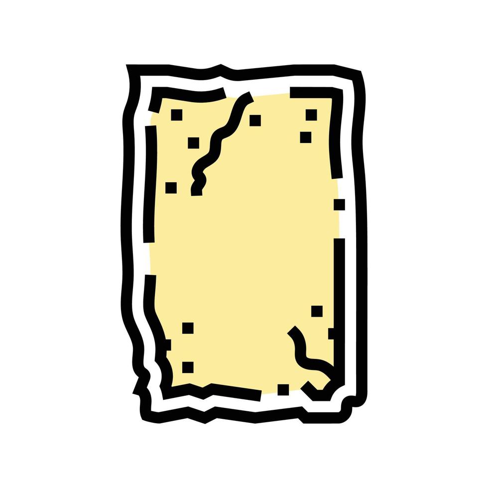 vintage paper color icon vector illustration 20376453 Vector Art at ...