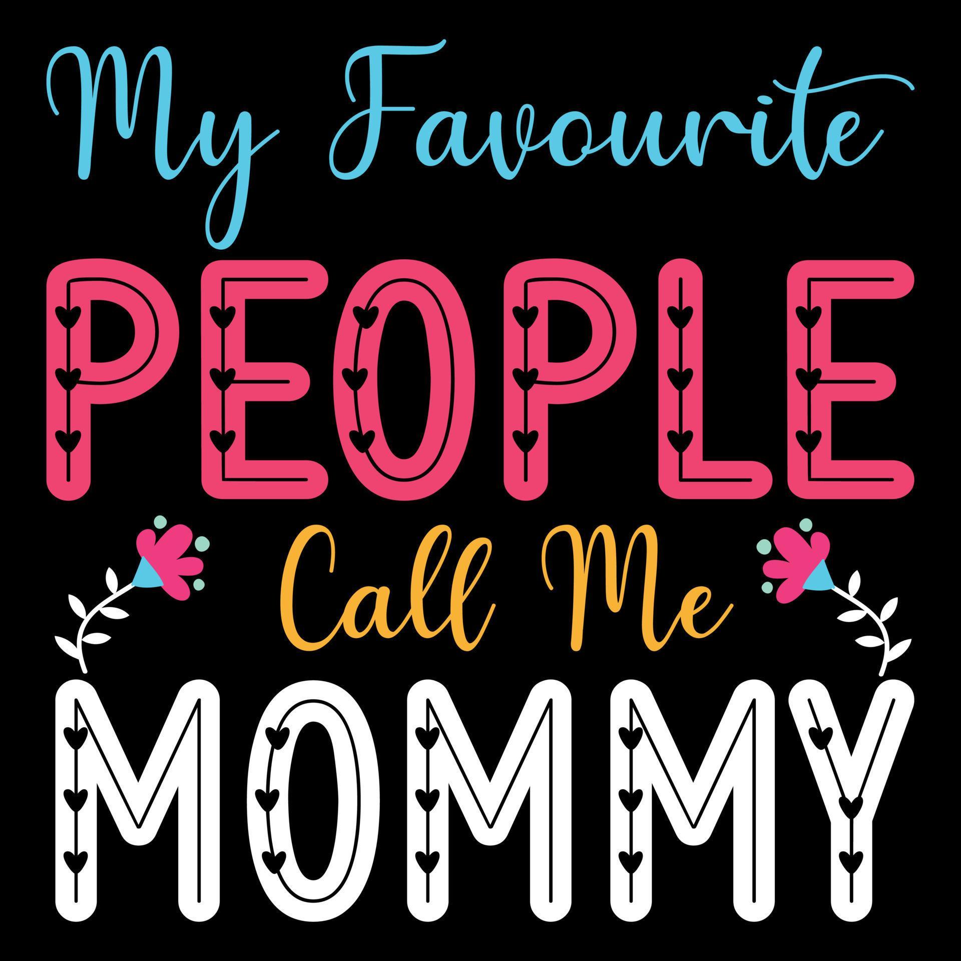 Mom Typography T Shirt Or Mothers Day T Shirt 20376517 Vector Art At