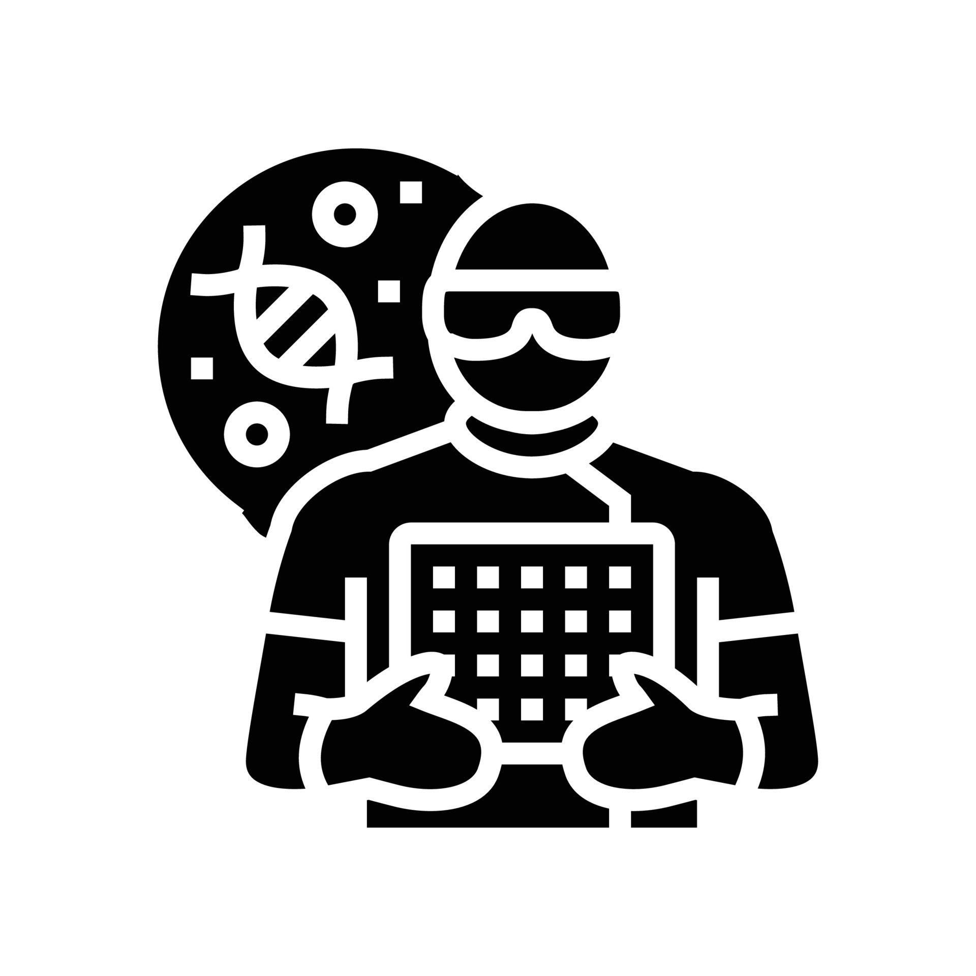 biomedical engineer worker glyph icon vector illustration 20377097 ... biomedical engineer worker glyph icon vector illustration 20377097 ...