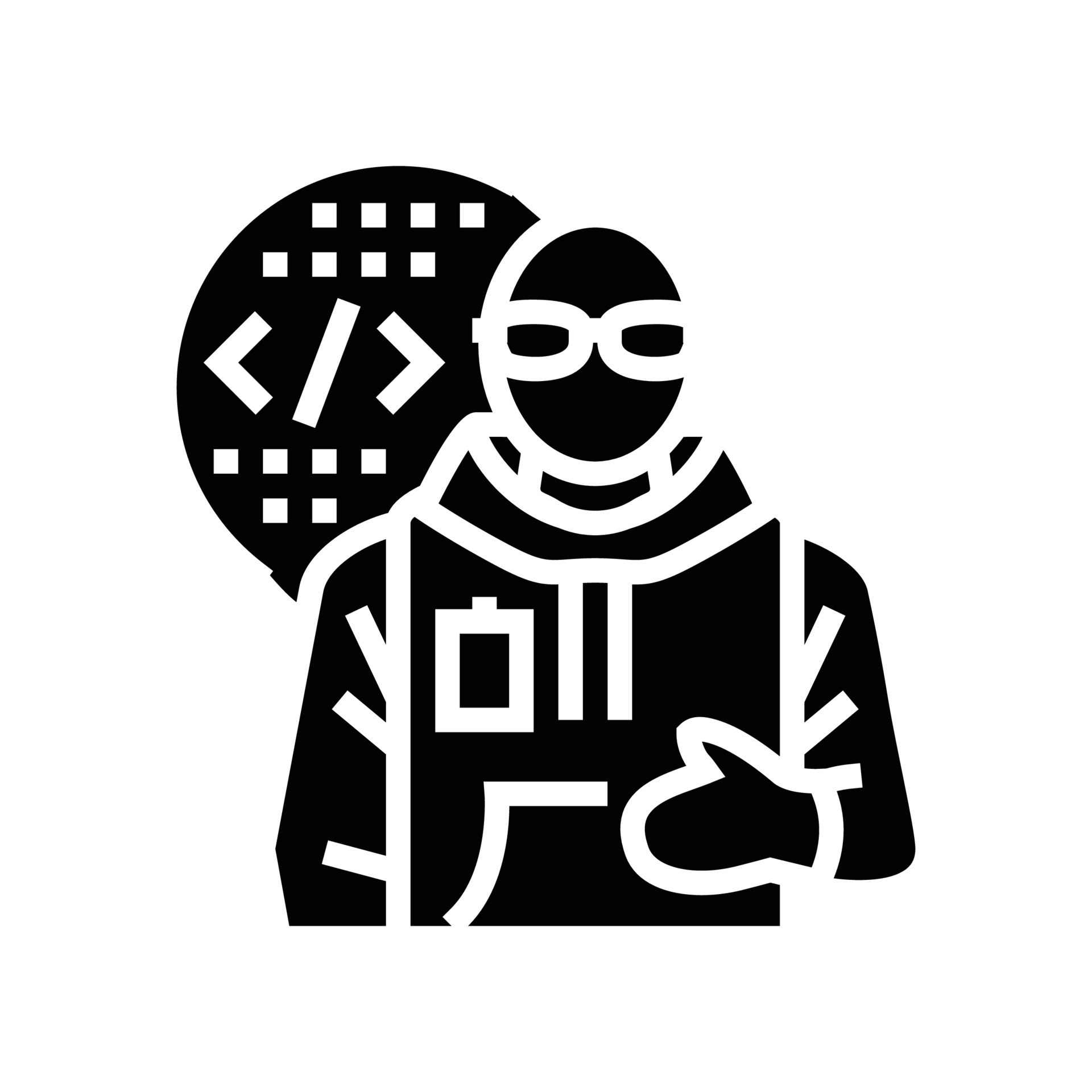 computer engineer worker glyph icon vector illustration 20377538 Vector ... computer engineer worker glyph icon vector illustration 20377538 Vector ...
