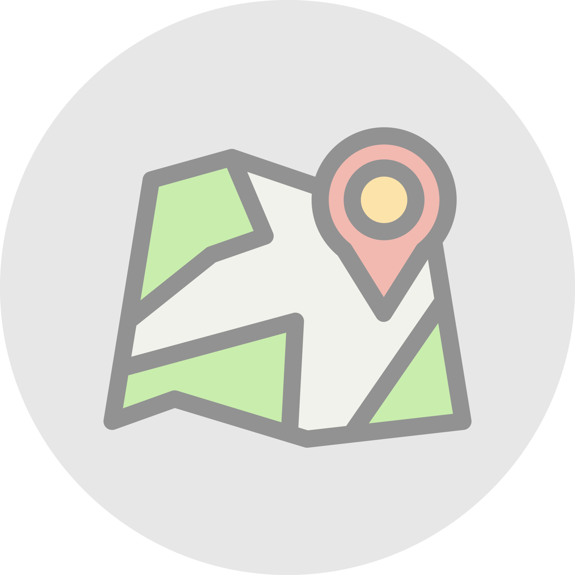 Paper Map Vector Icon Design 20378608 Vector Art at Vecteezy