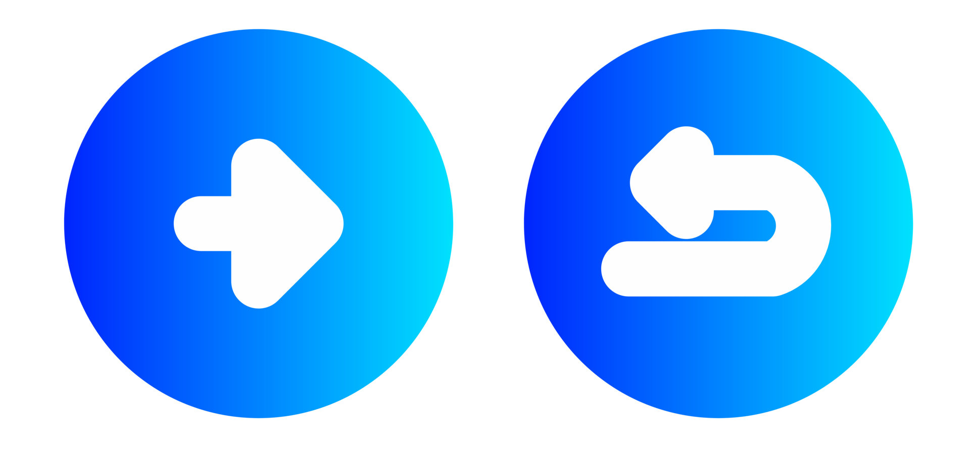 Próximo e costas ícone conjunto 20389339 PNG