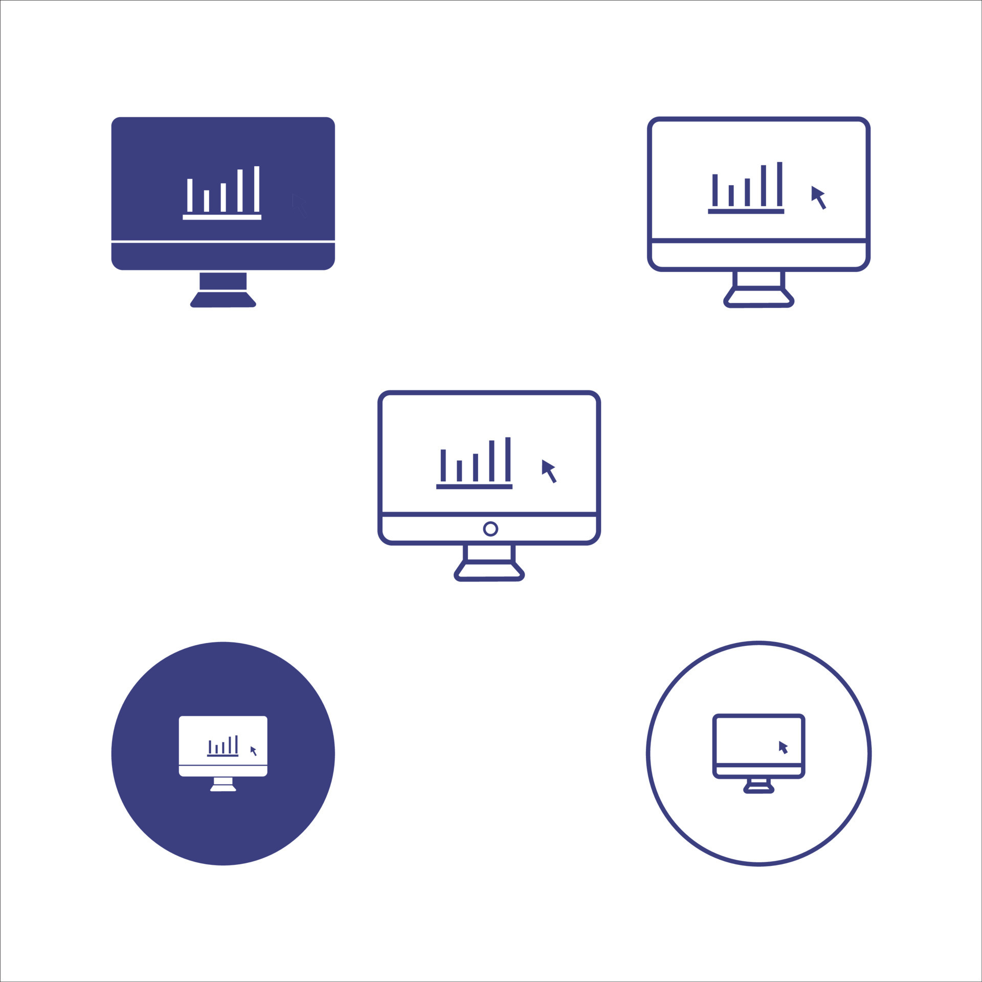 Data science line icon set. Included icons as big data,Computer monitor ... Data science line icon set. Included icons as big data,Computer monitor ...