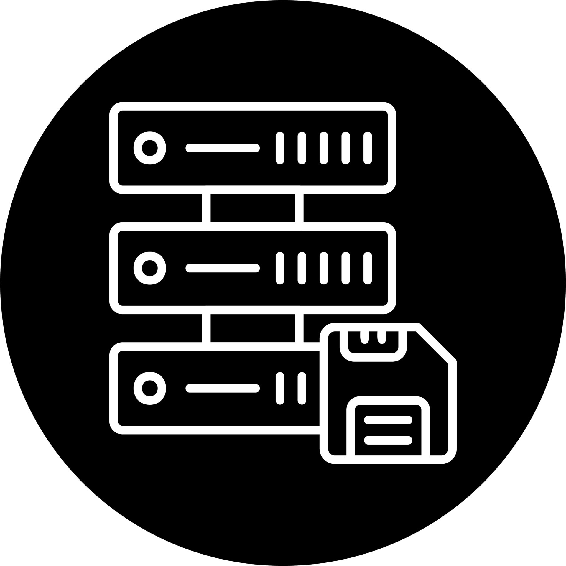 Save Data Vector Icon 20392198 Vector Art at Vecteezy