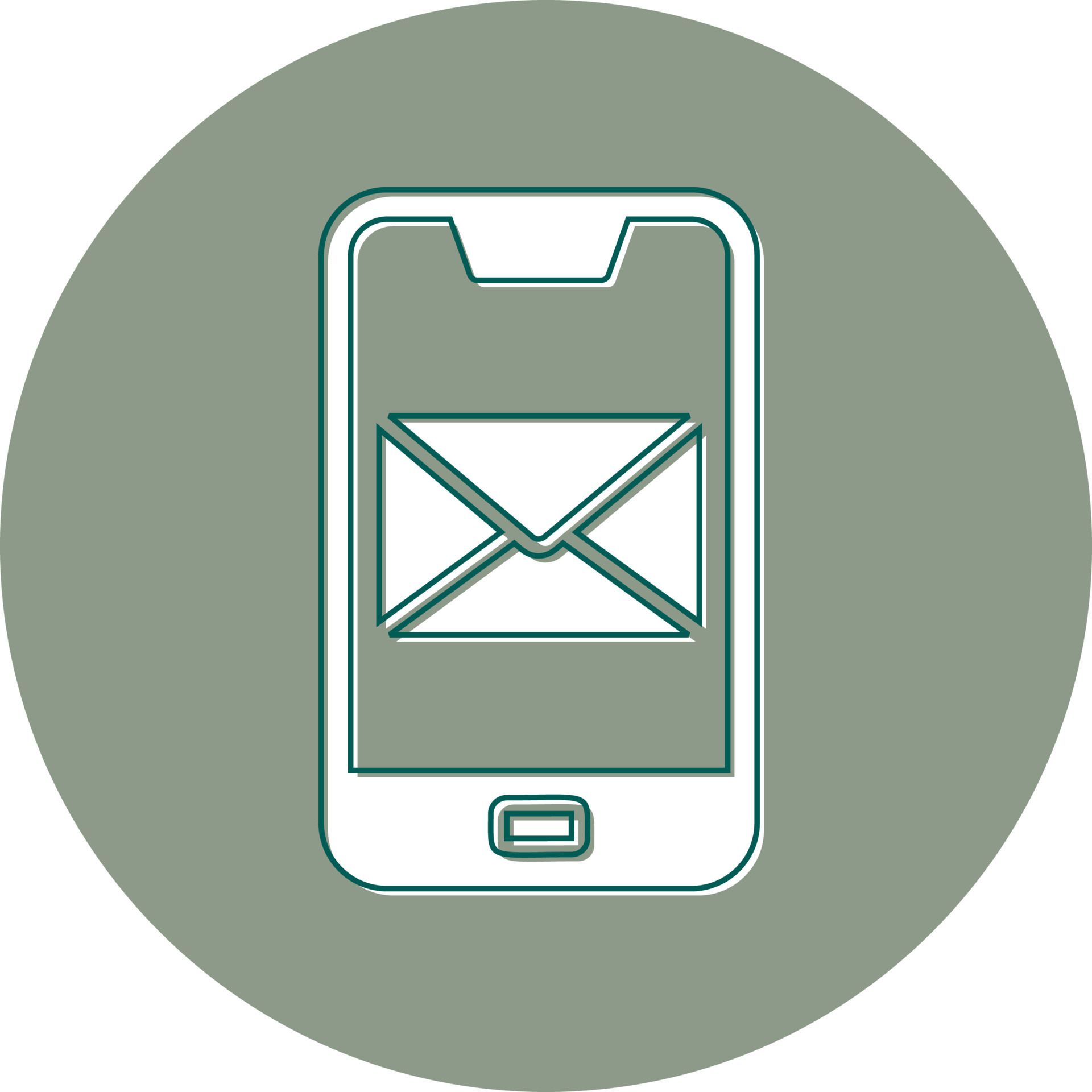 Phone Message Vector Icon 20392836 Vector Art At Vecteezy