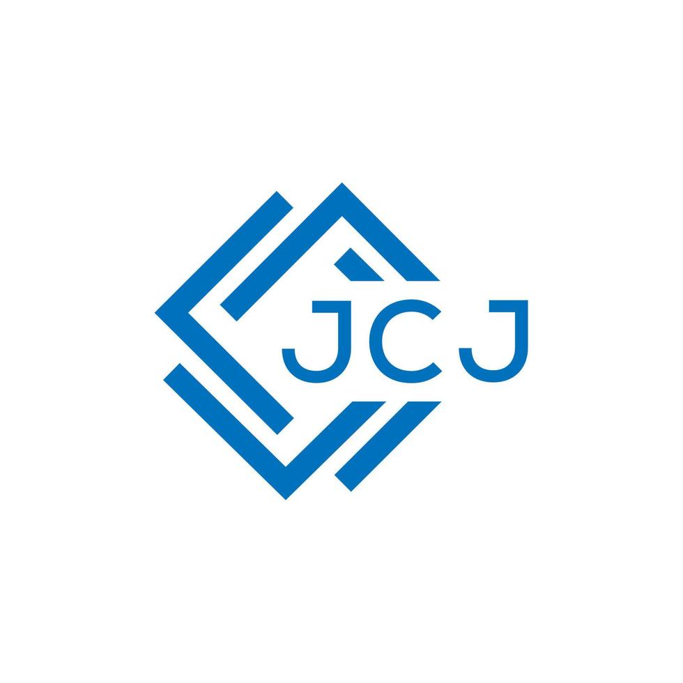JCJ creative circle letter logo concept. JCJ letter design.JCJ letter logo design on white ...