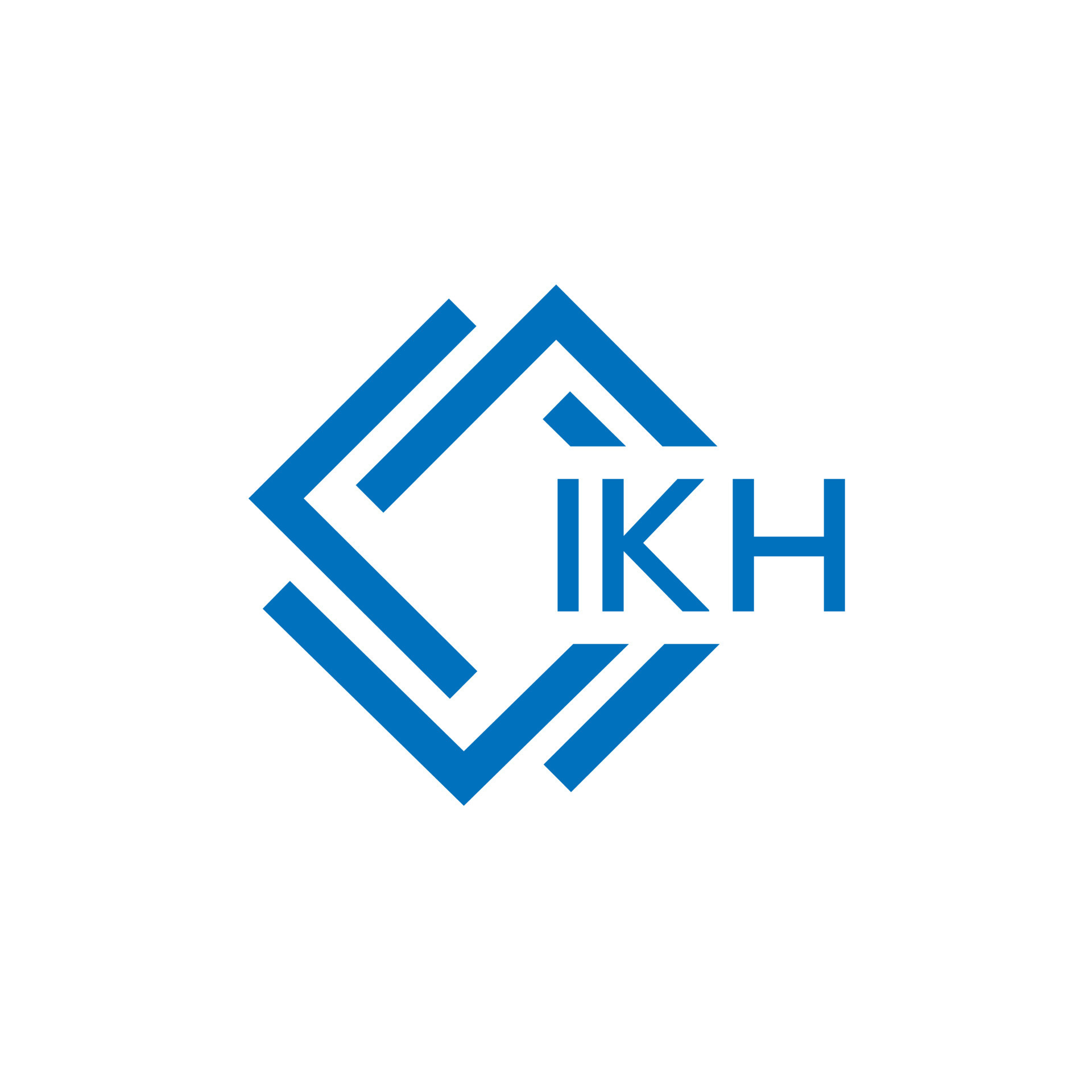 . IKH creative circle letter logo concept. IKH letter design. 20393665 ...