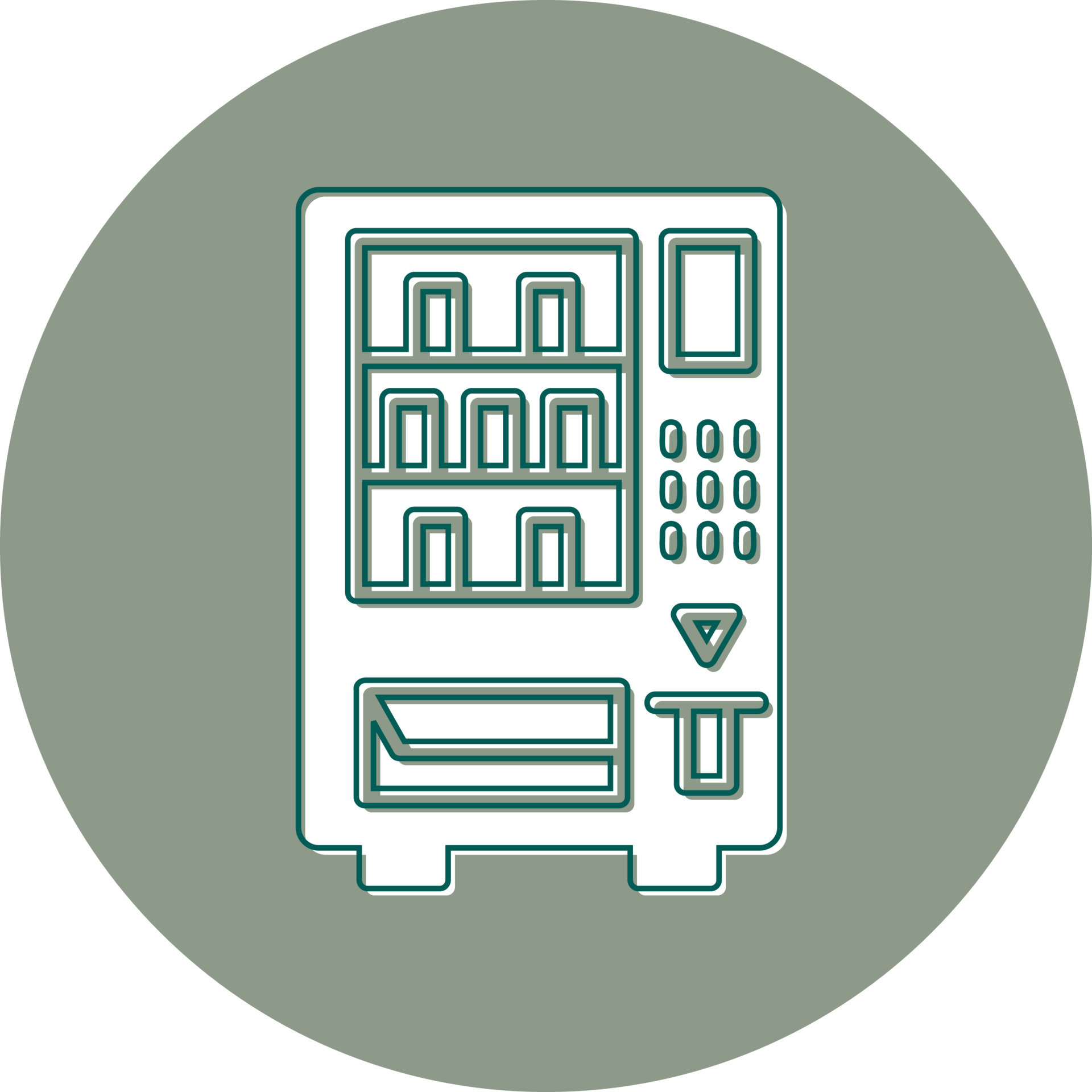 Vending Machine Vector Icon 20396867 Vector Art at Vecteezy