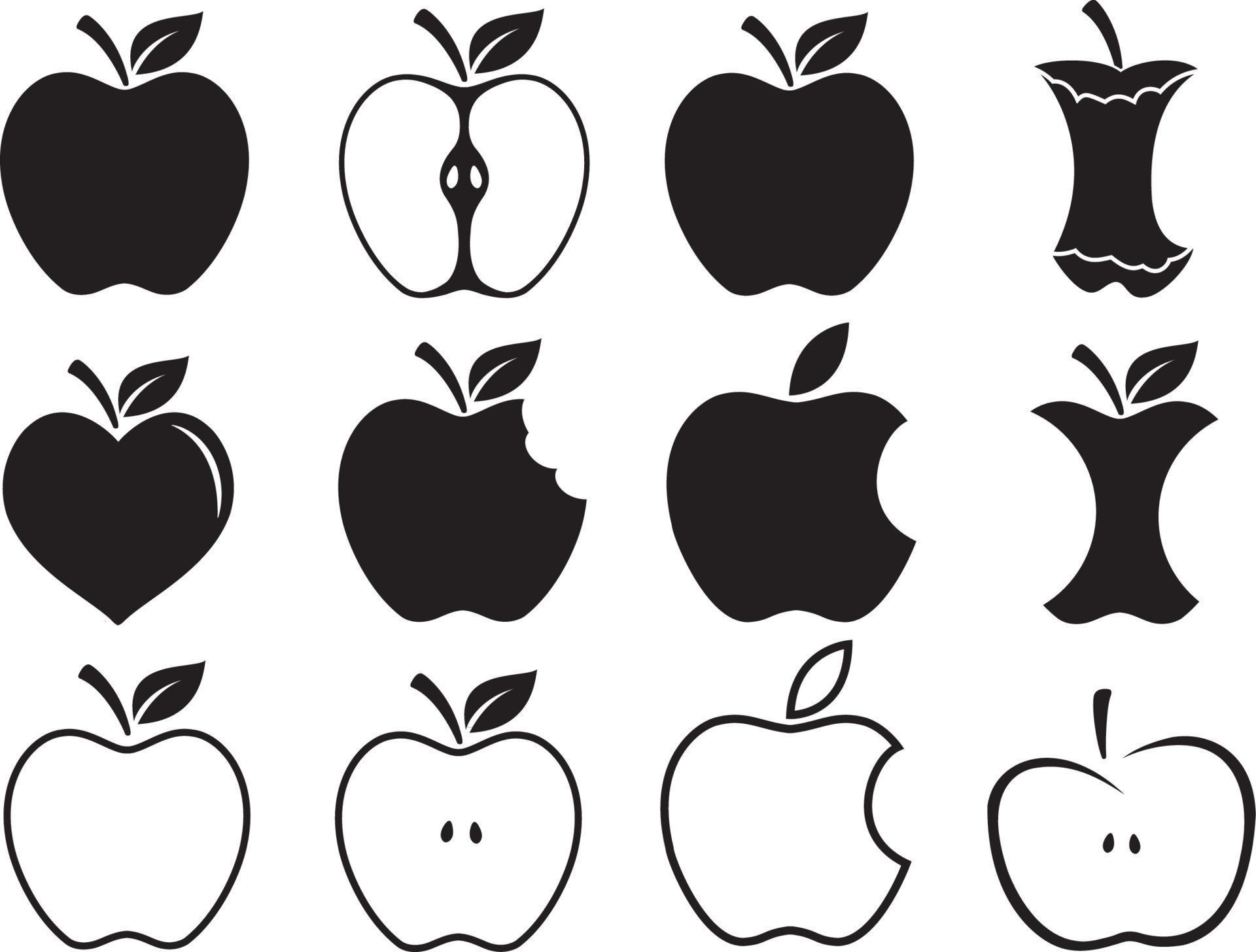 manzana svg manojo, manzana png manzana clipart, manzana vector manzana monograma svg 20398957 ...