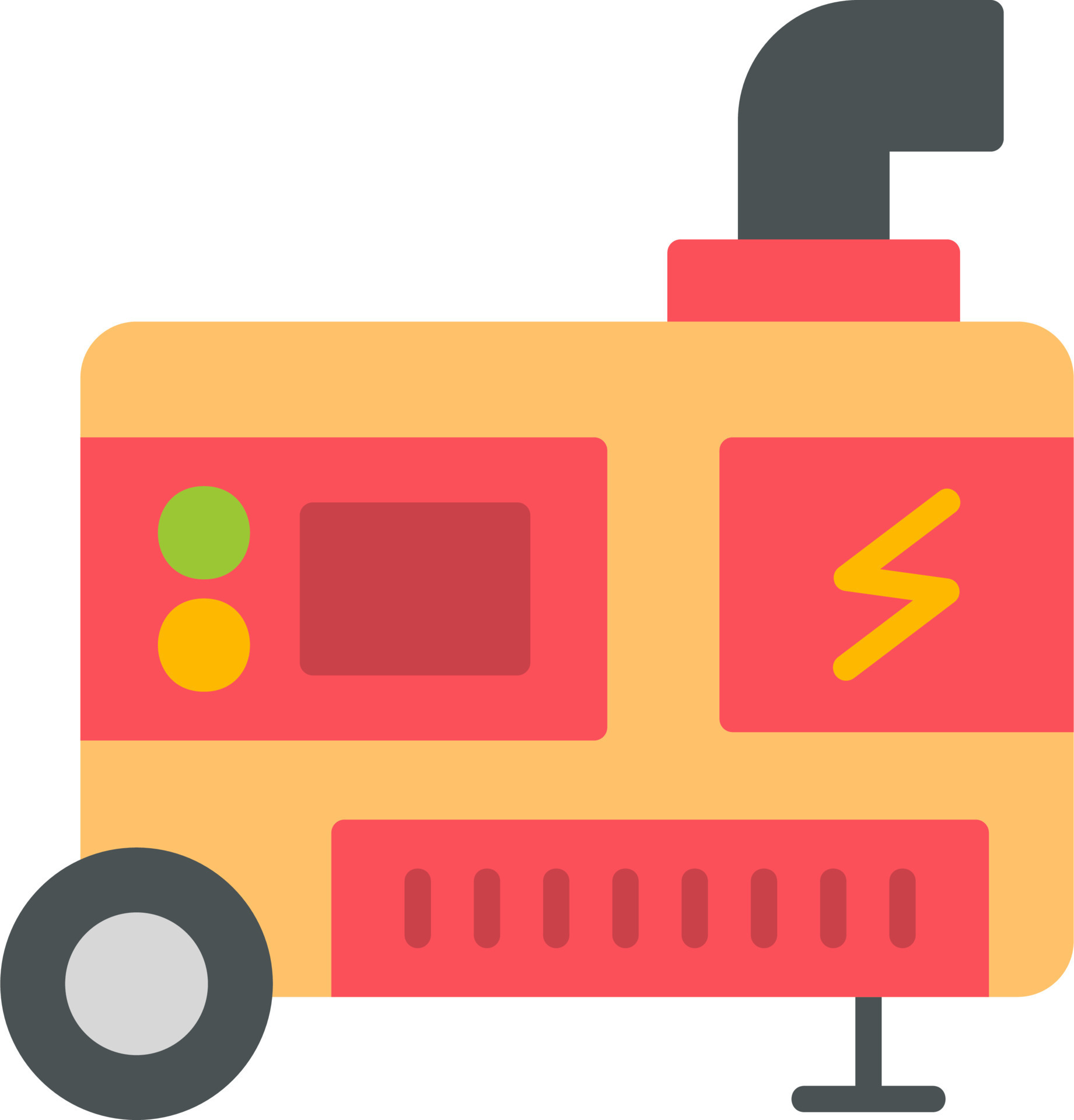 Electric Generator Vector Icon 20400260 Vector Art at Vecteezy Electric Generator Vector Icon 20400260 Vector Art at Vecteezy